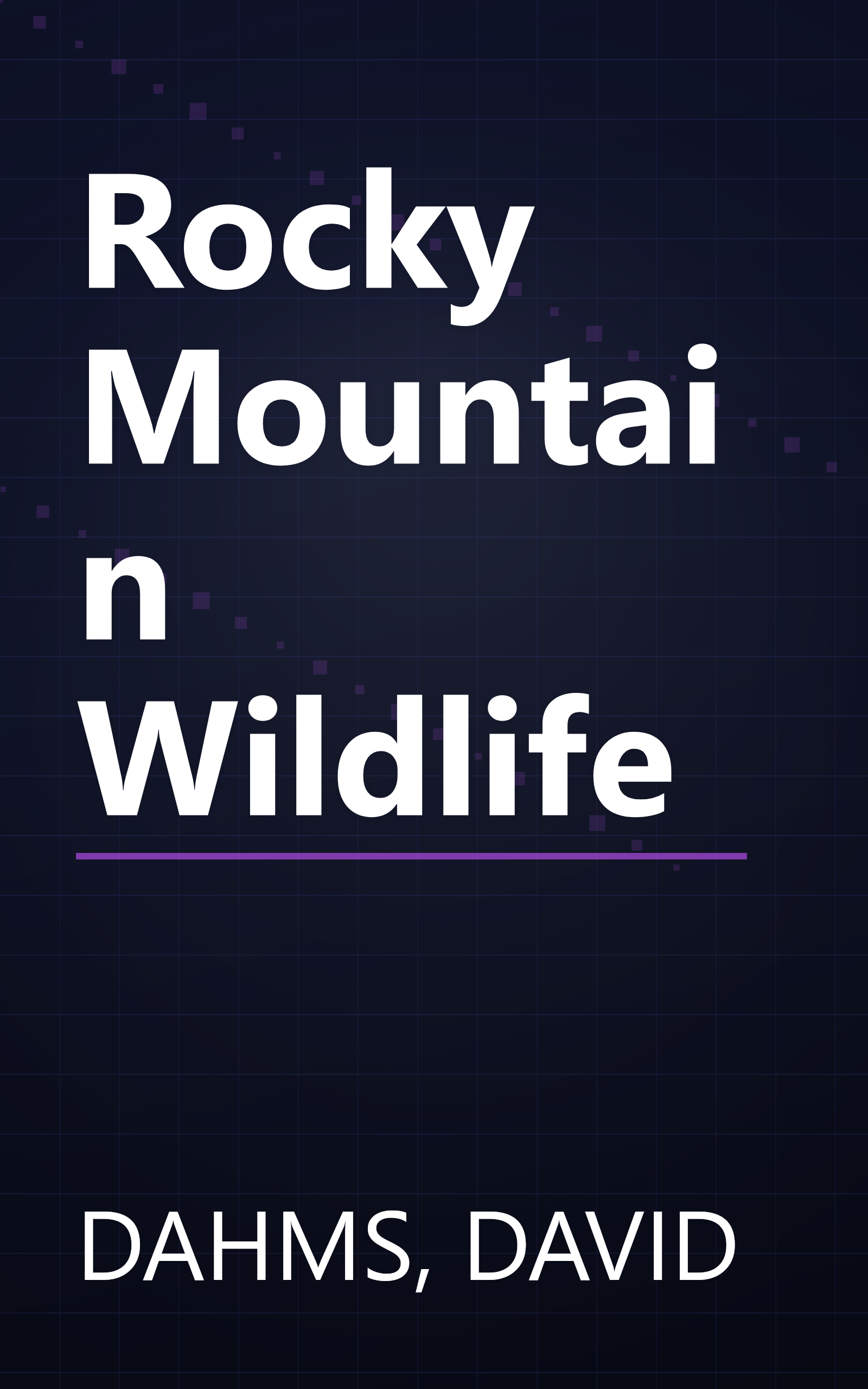 Rocky Mountain Wildlife book cover