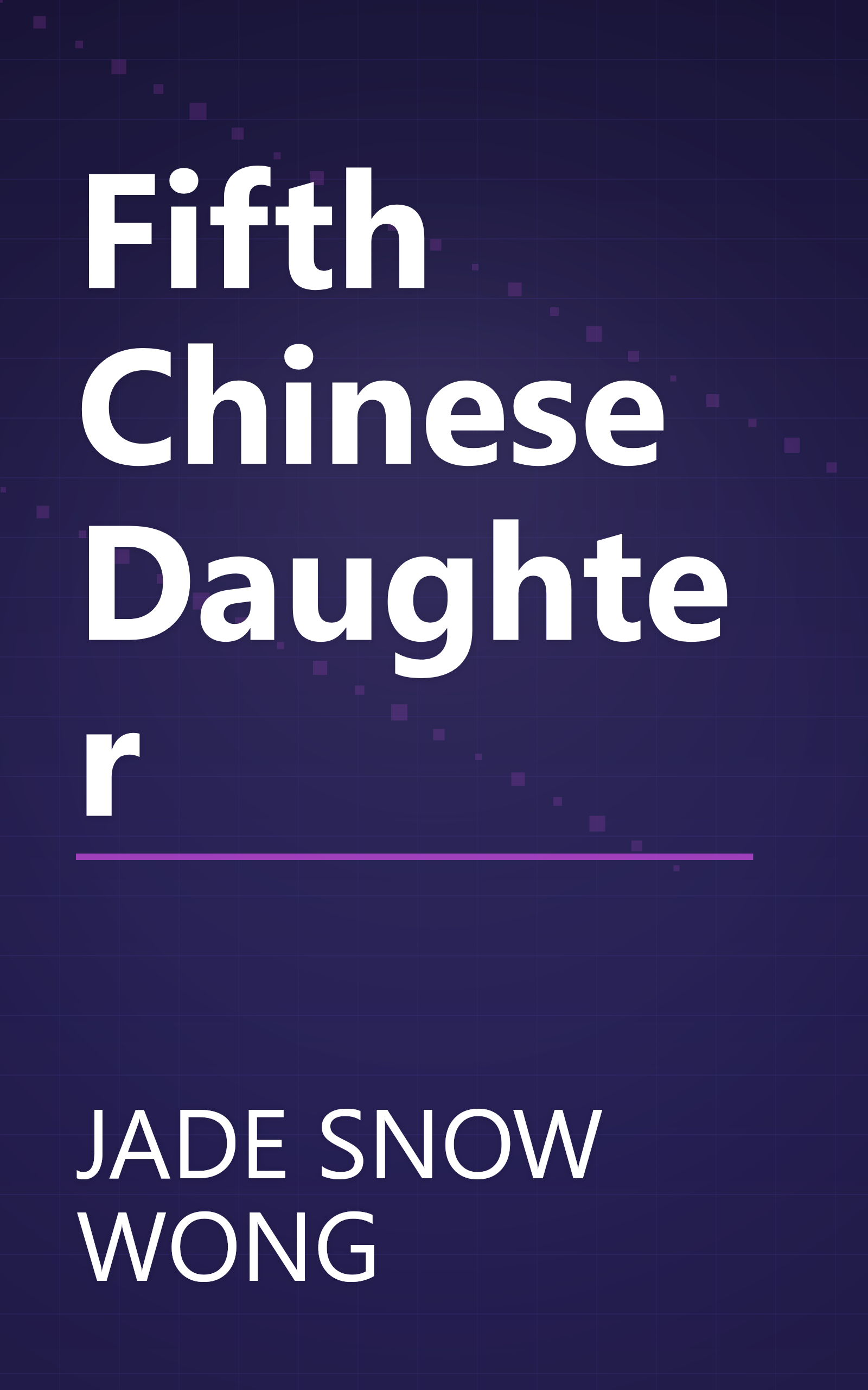 Fifth Chinese Daughter book cover