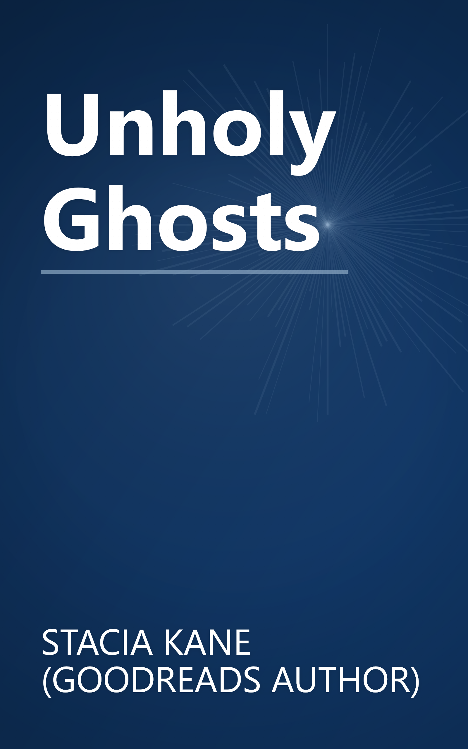 Unholy Ghosts book cover