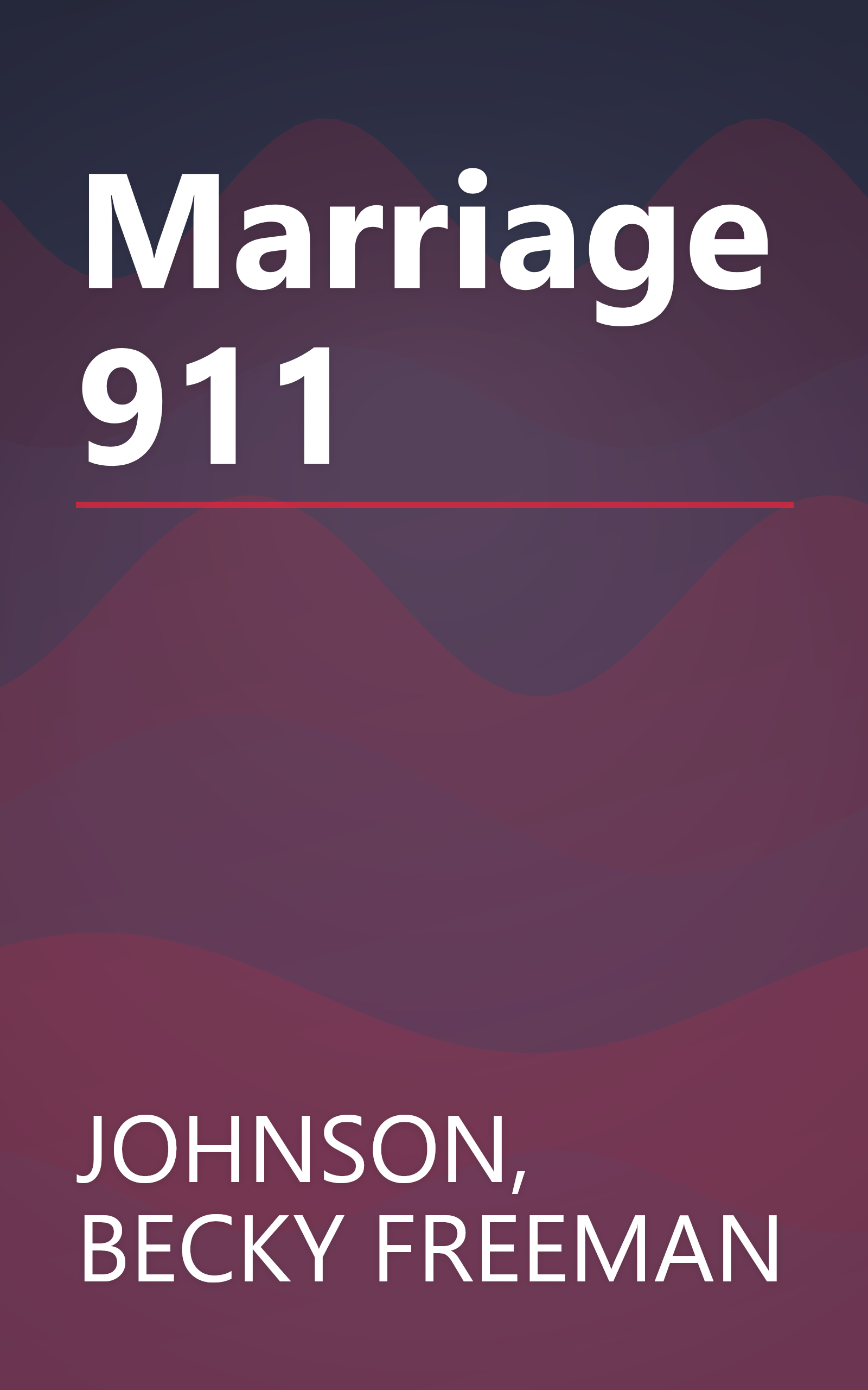Marriage 911 book cover