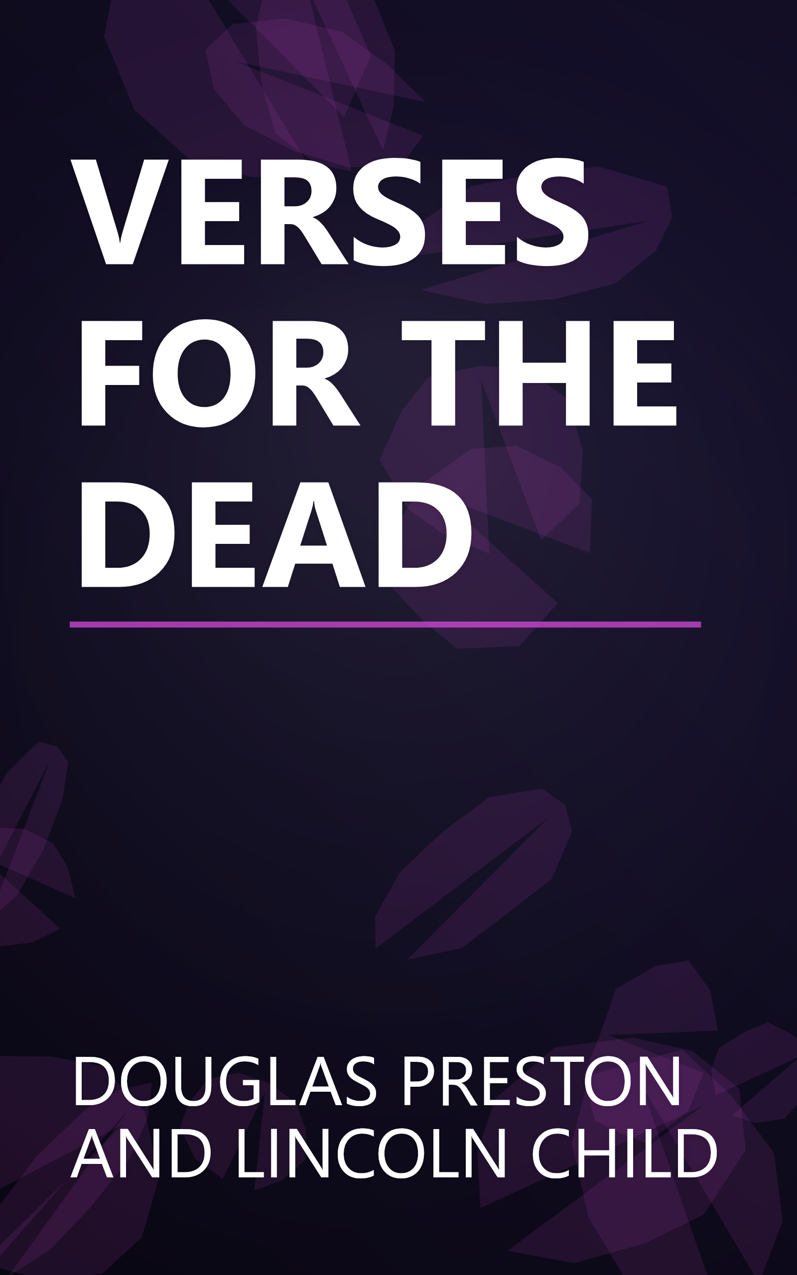 VERSES FOR THE DEAD book cover