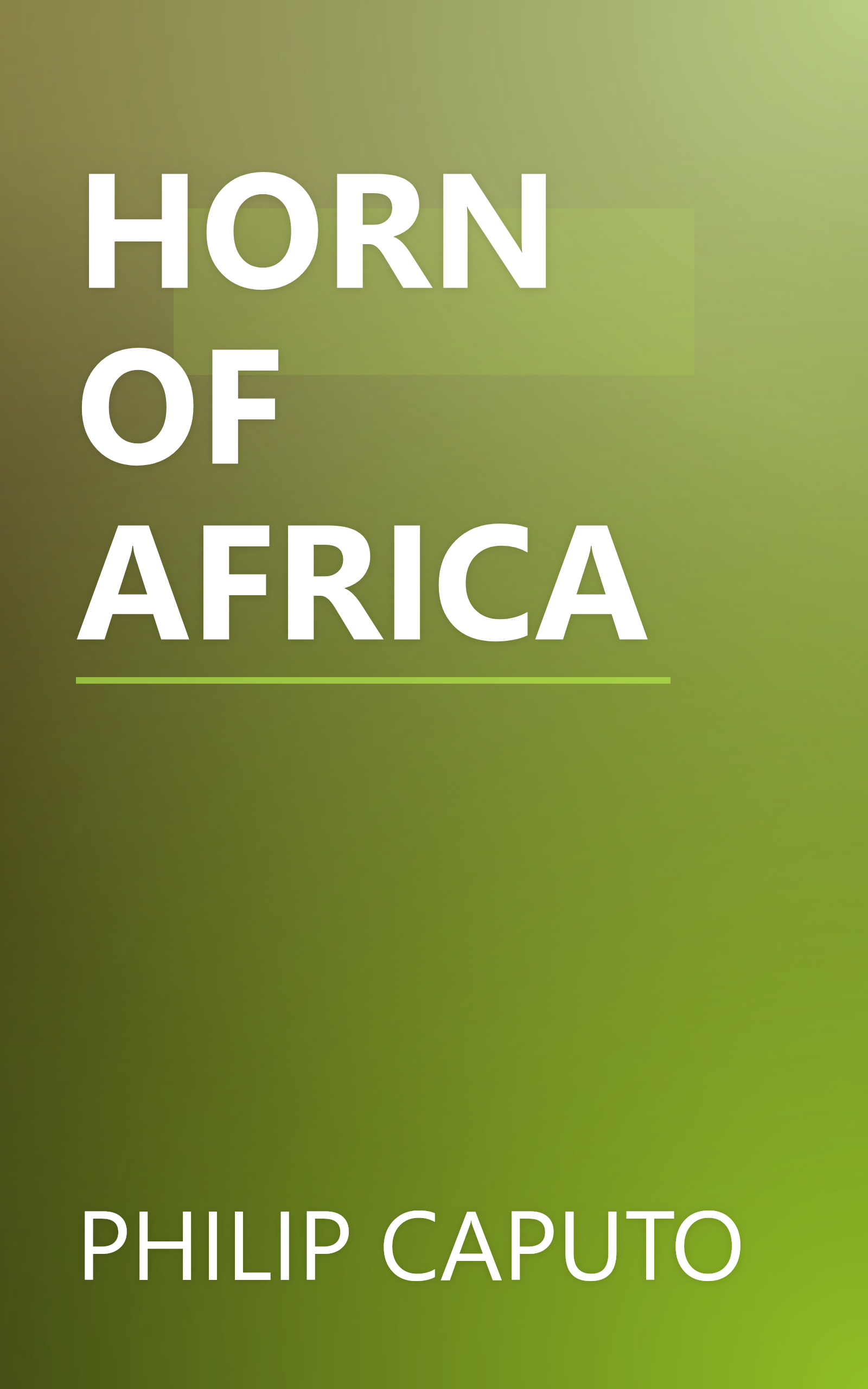 HORN OF AFRICA book cover