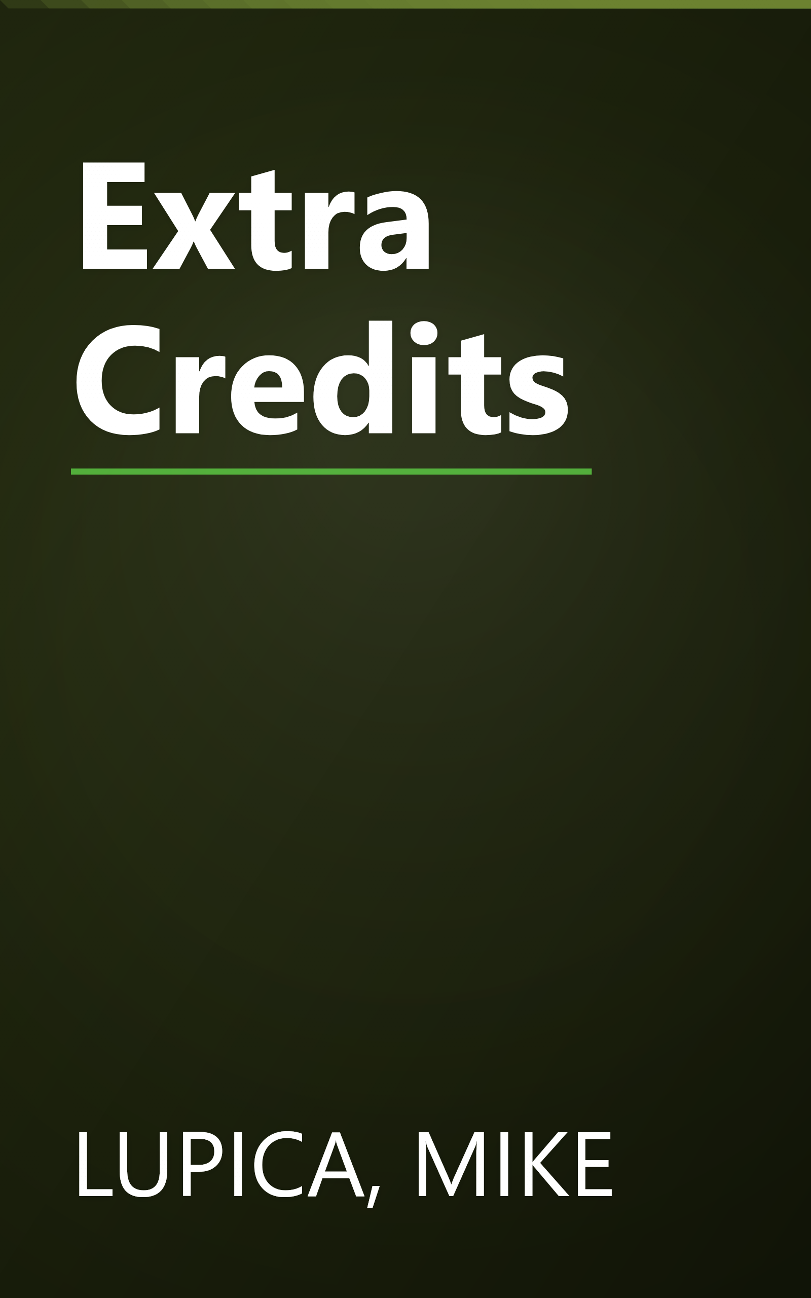 Extra Credits book cover
