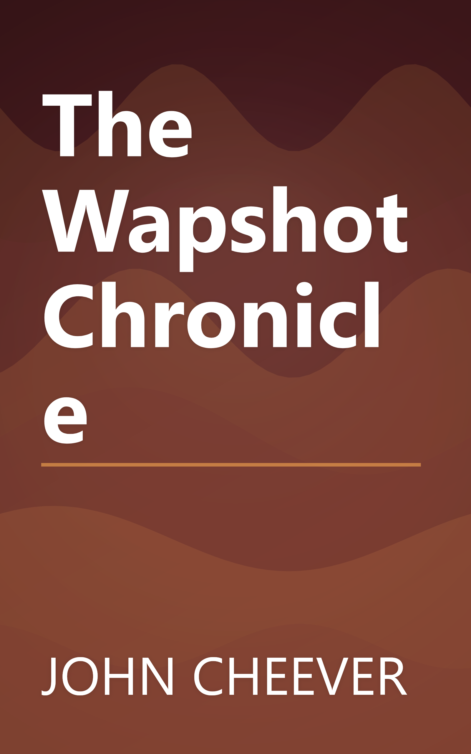 The Wapshot Chronicle book cover