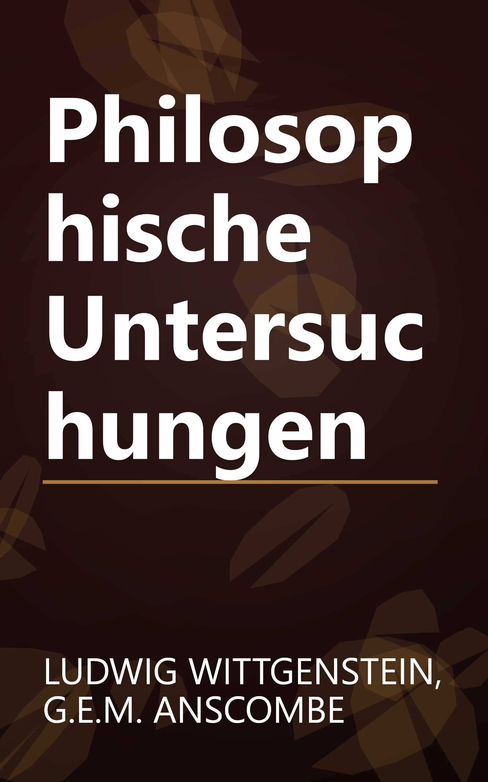 Philosophische Untersuchungen book cover