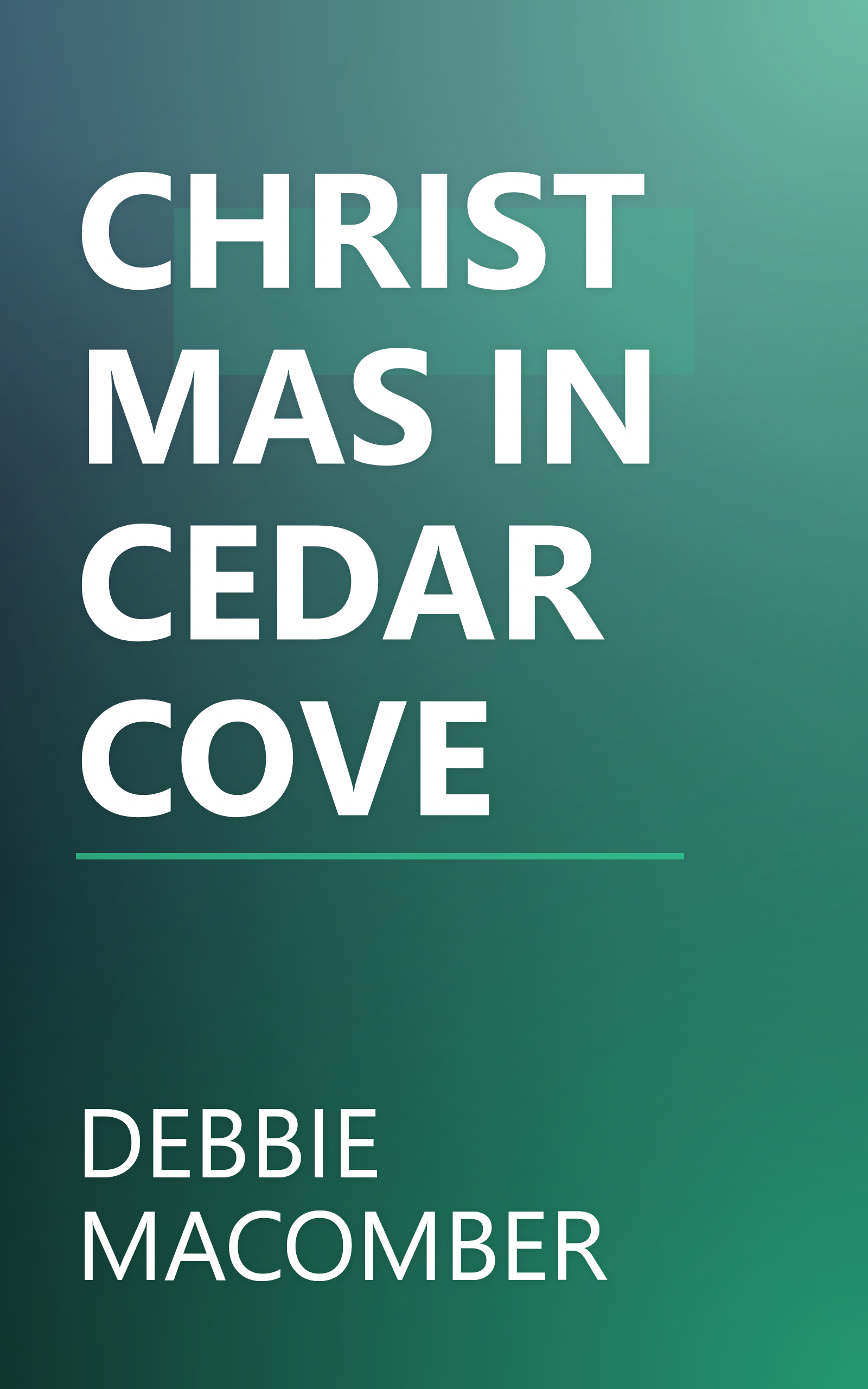 CHRISTMAS IN CEDAR COVE book cover