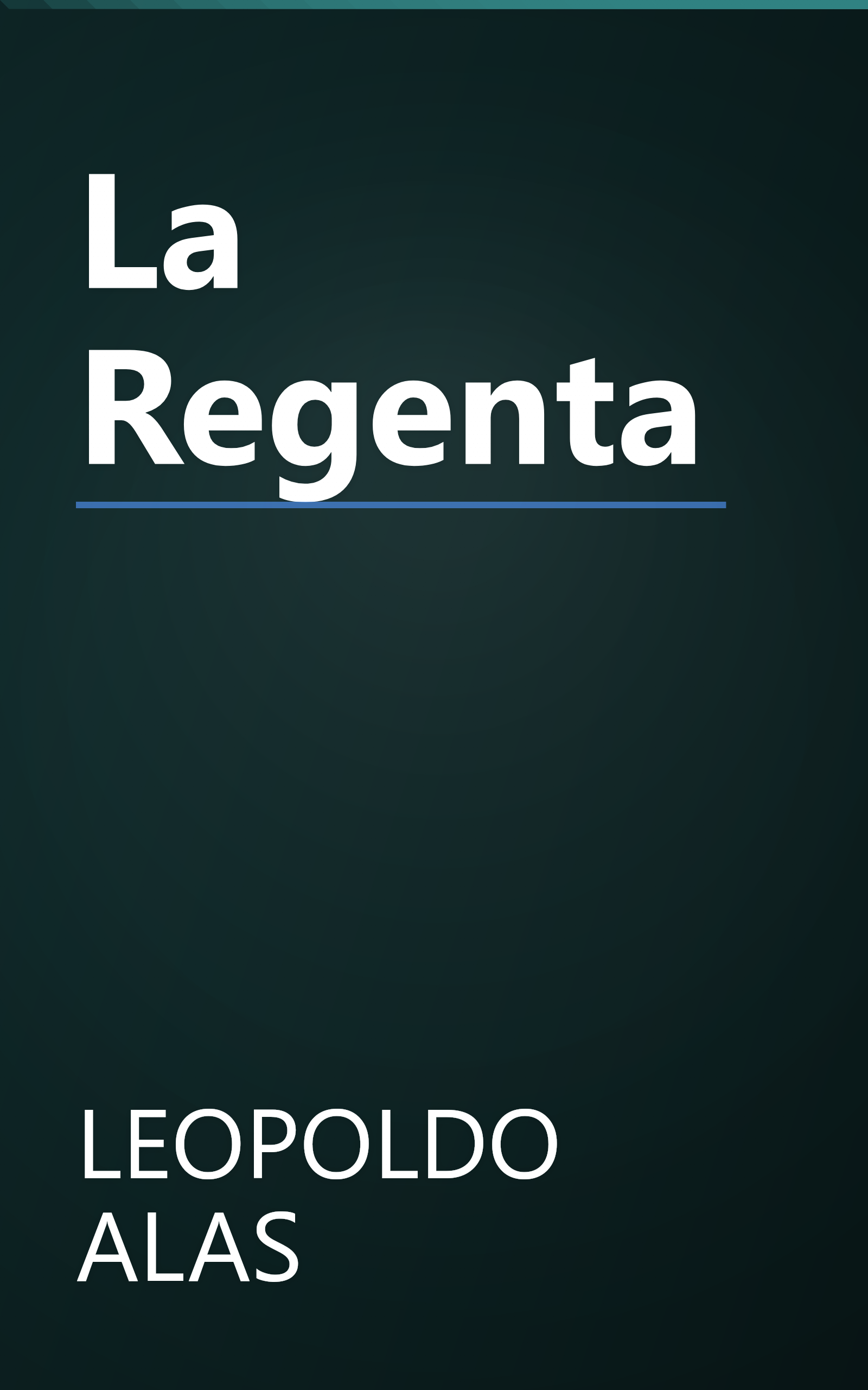 La Regenta book cover
