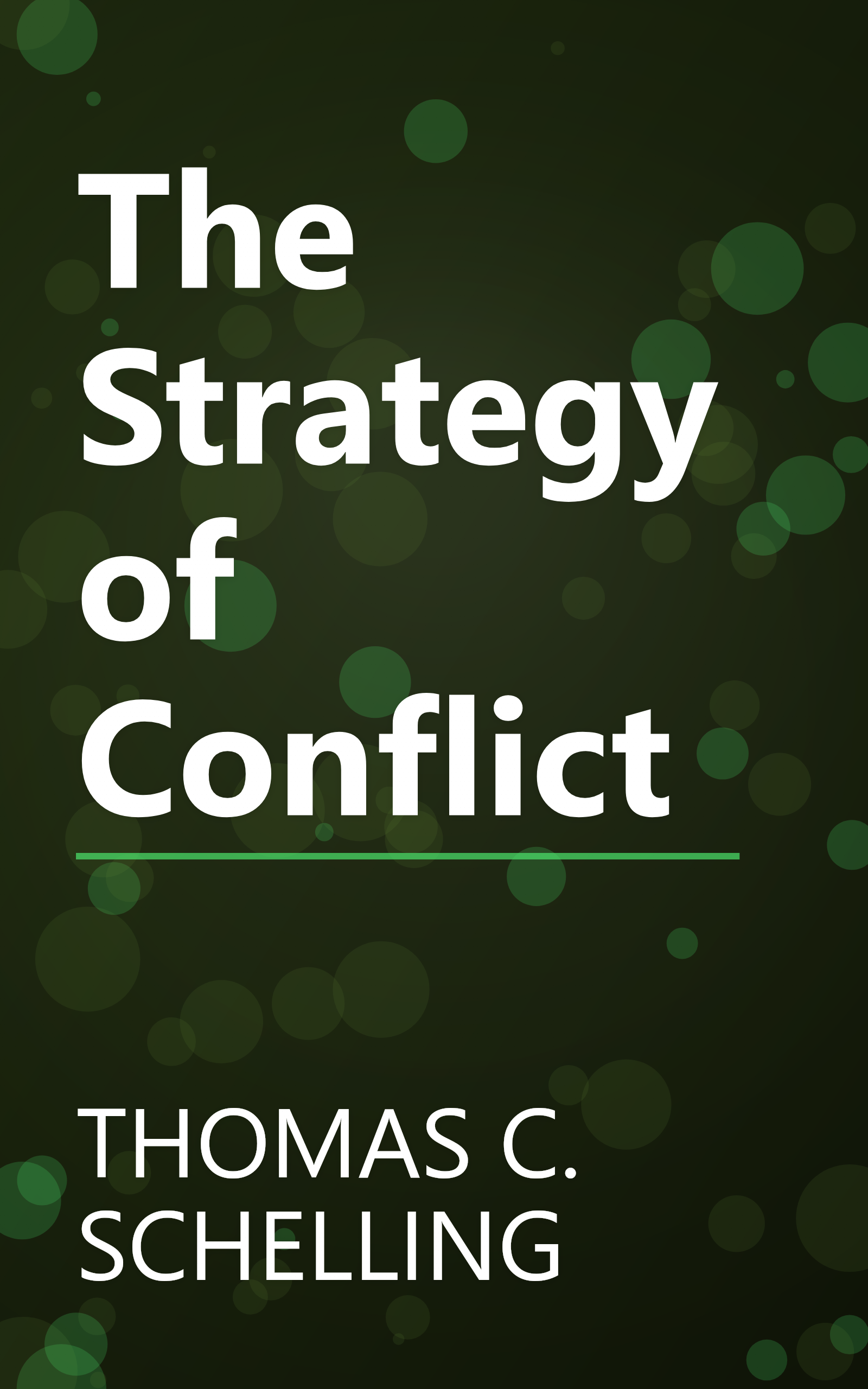 The Strategy of Conflict book cover