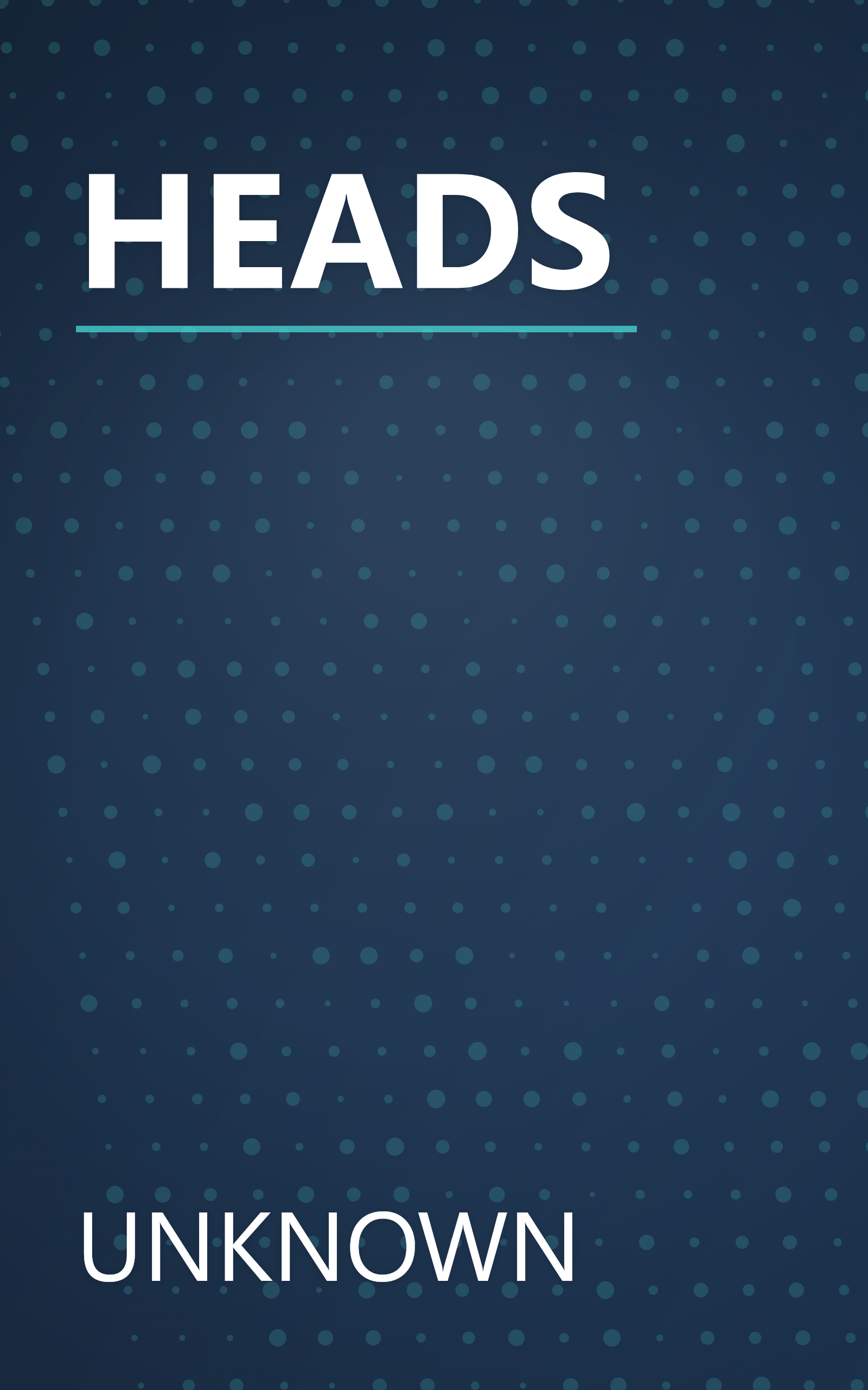HEADS book cover