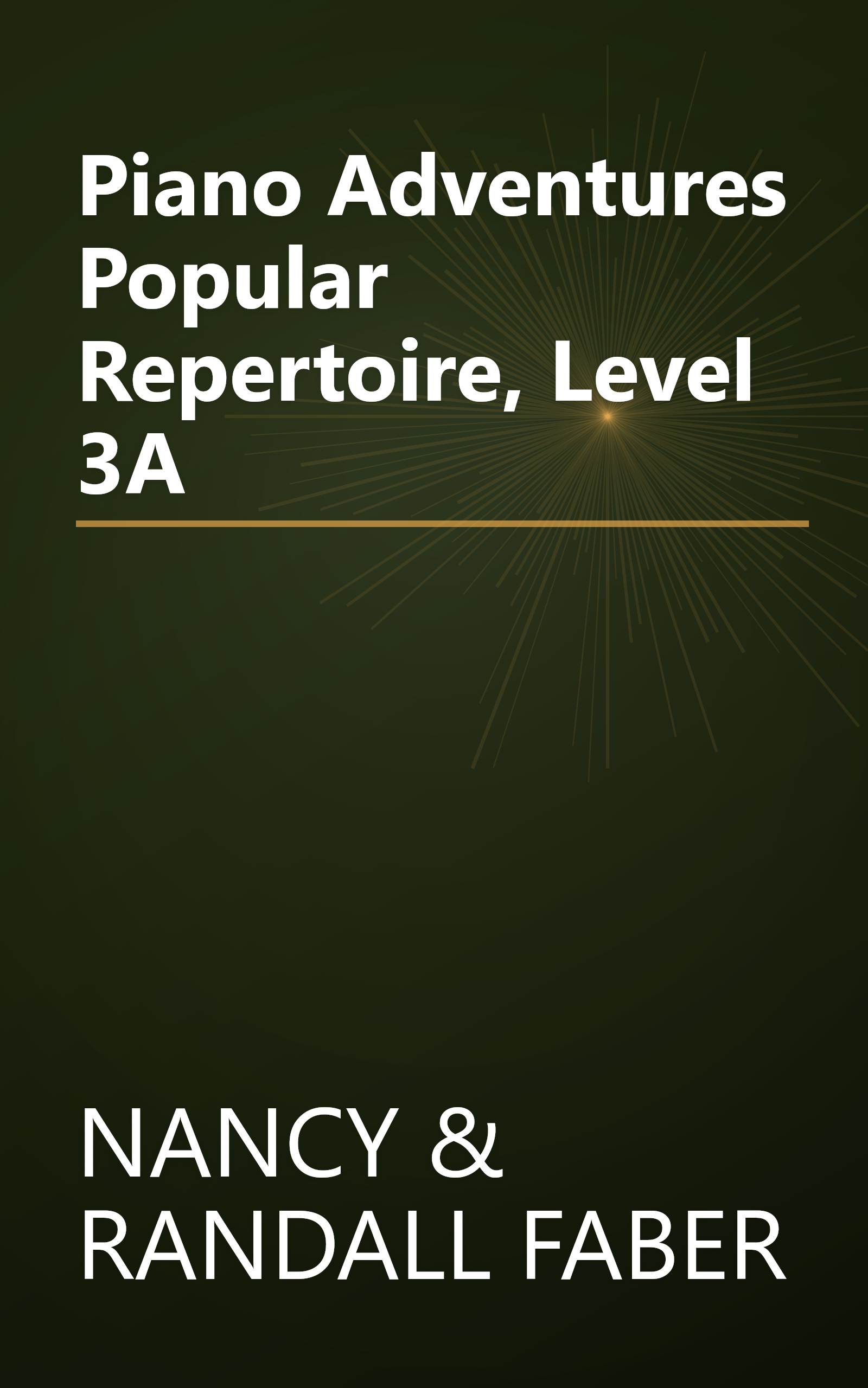 Piano Adventures Popular Repertoire, Level 3A book cover