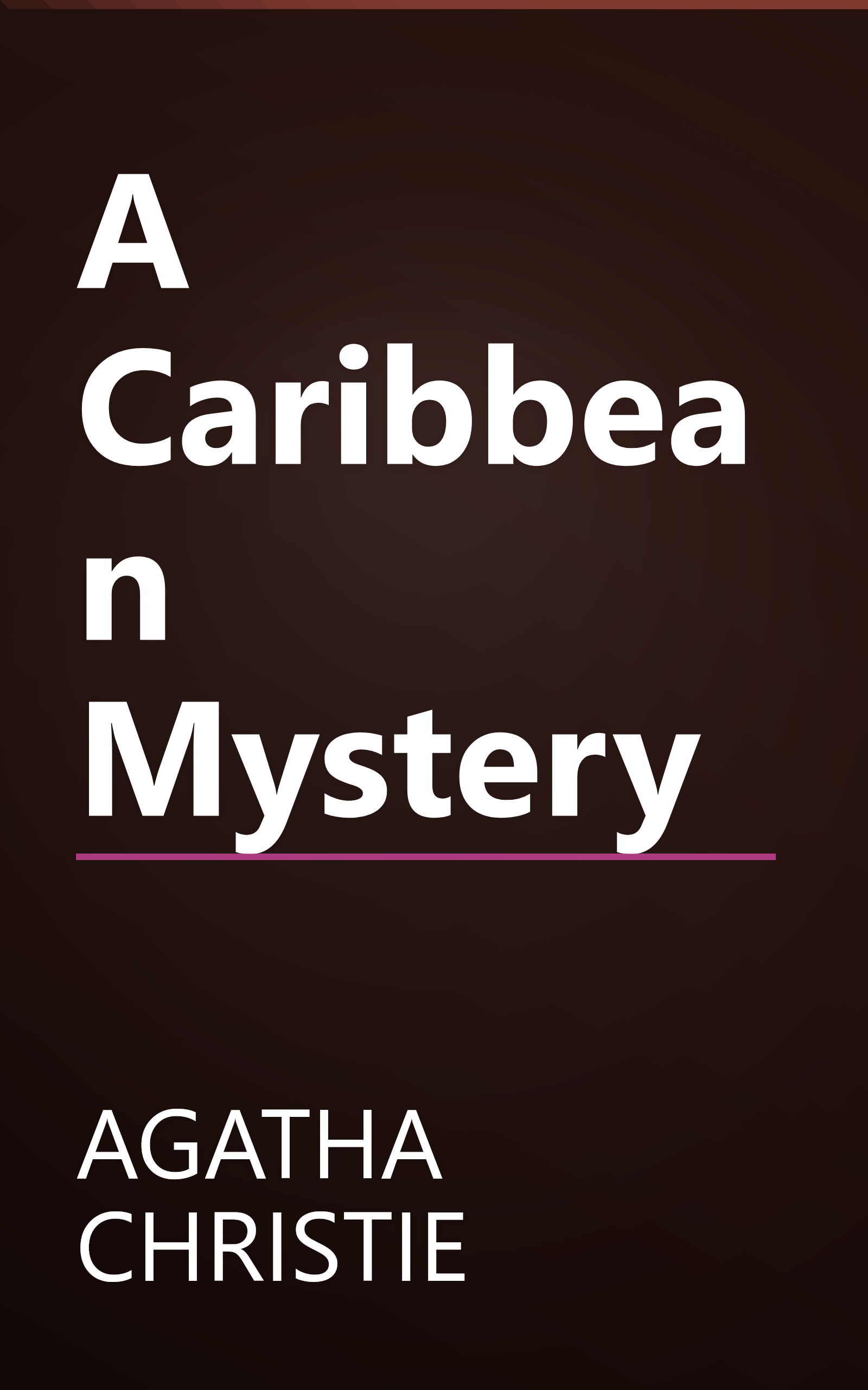 A Caribbean Mystery book cover