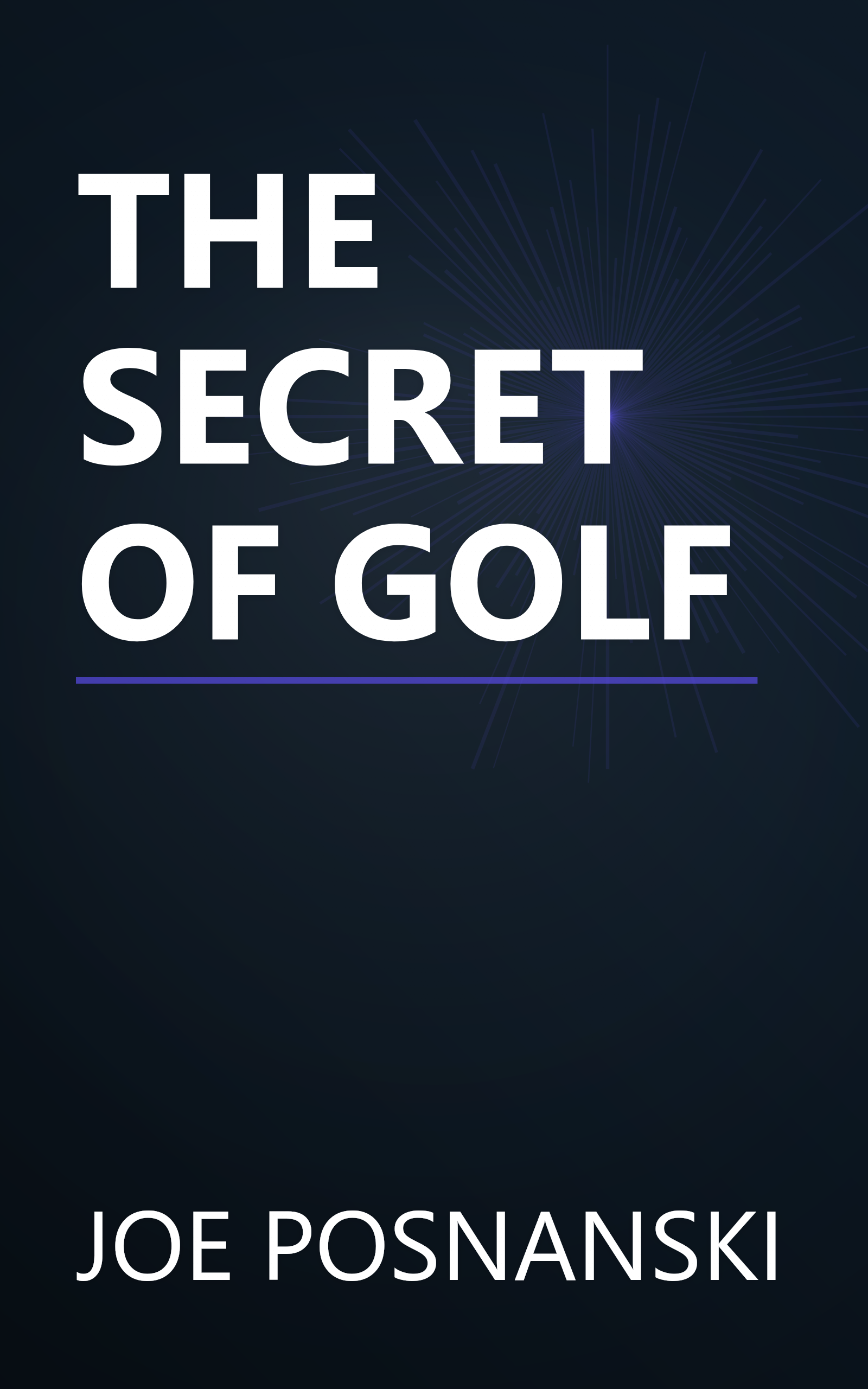 THE SECRET OF GOLF book cover