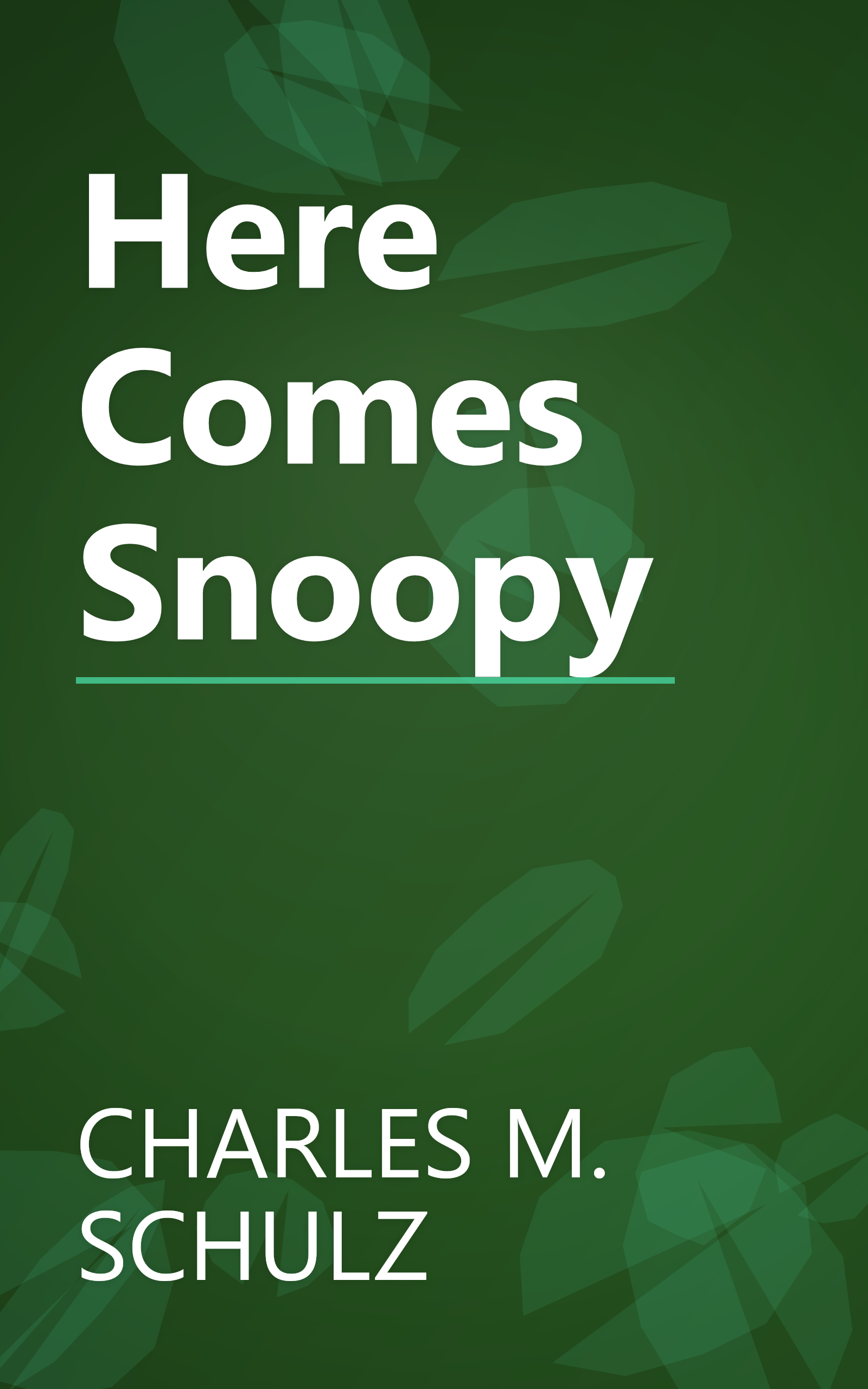 Here Comes Snoopy book cover