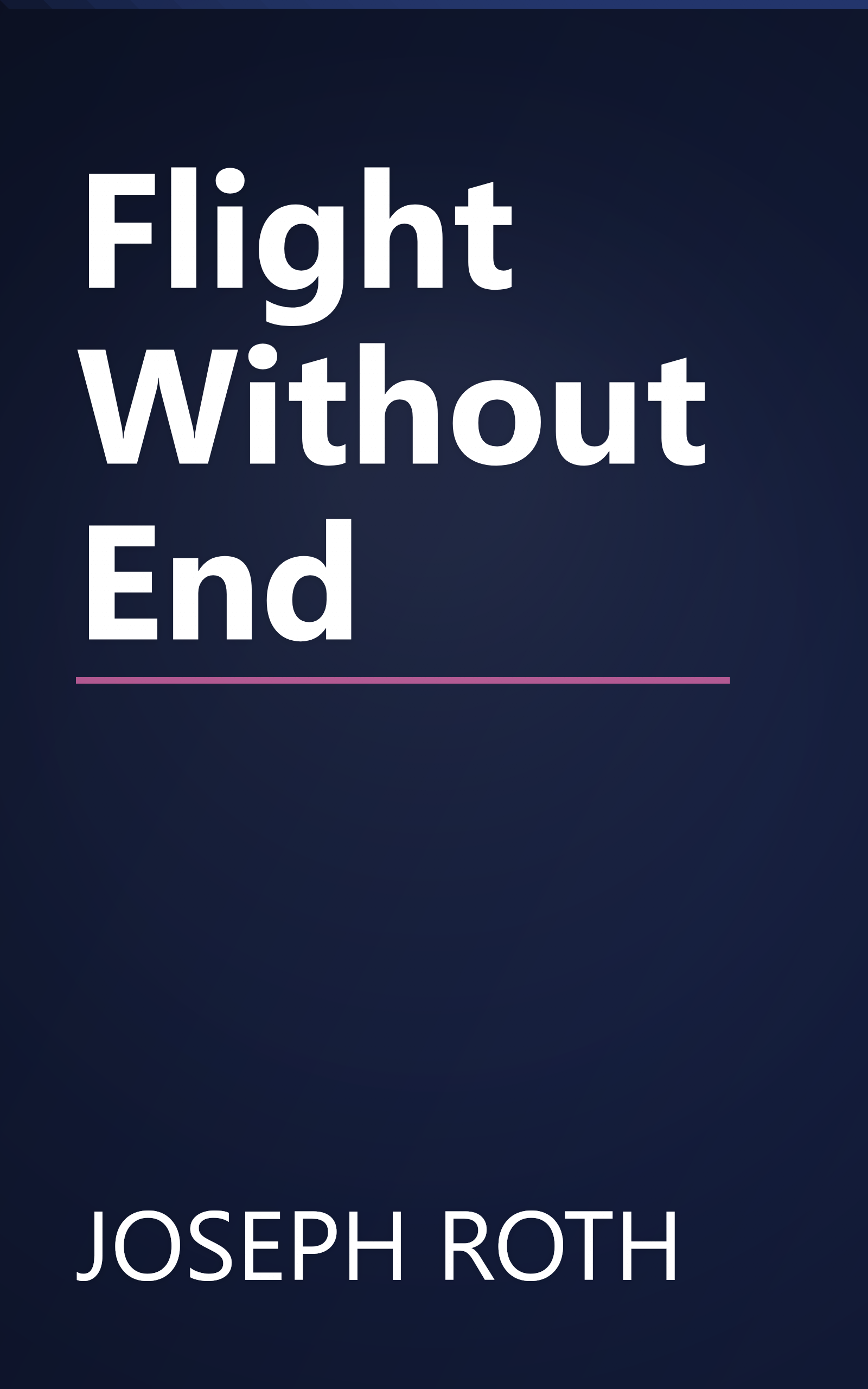 Flight Without End book cover