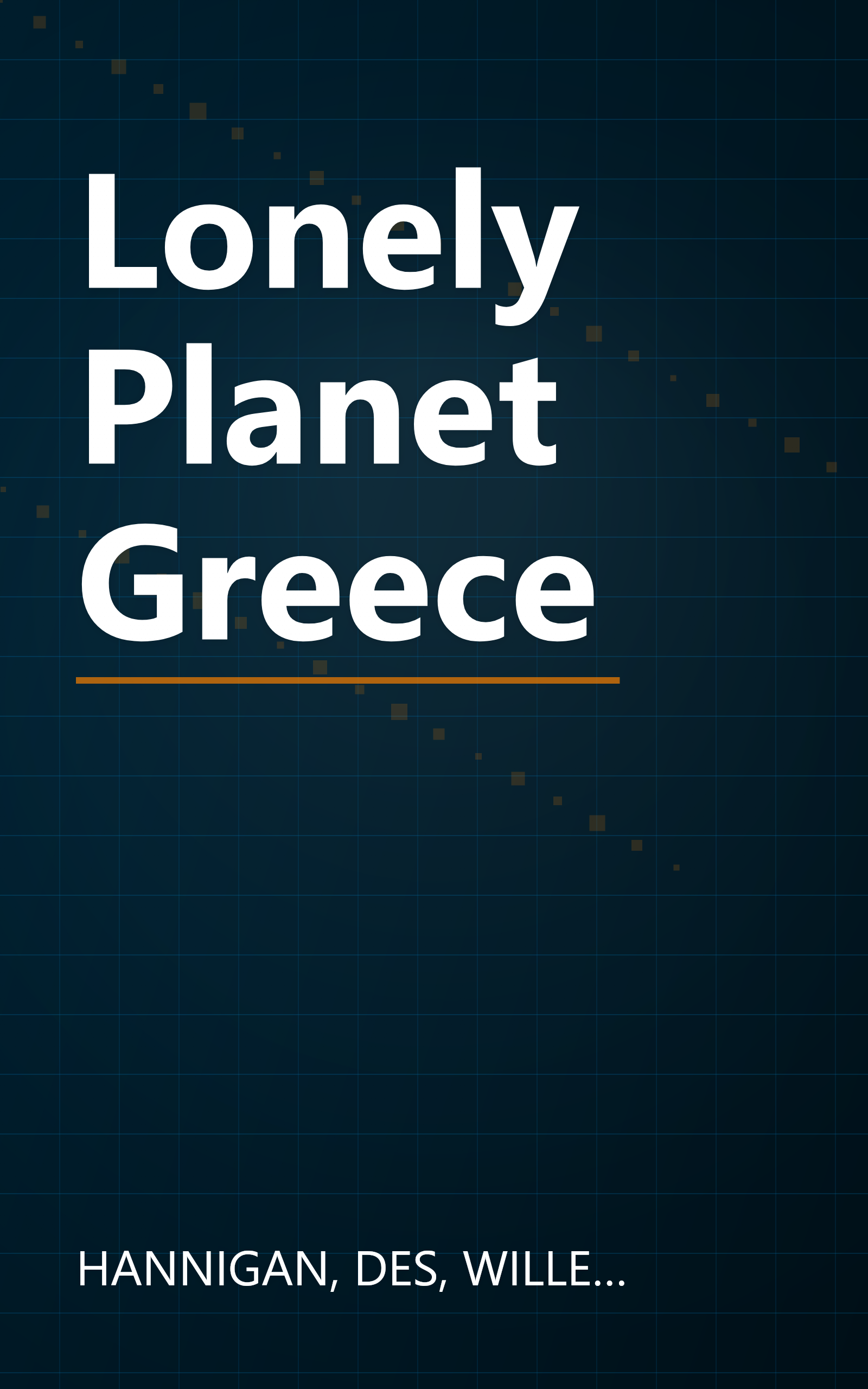 Lonely Planet Greece book cover