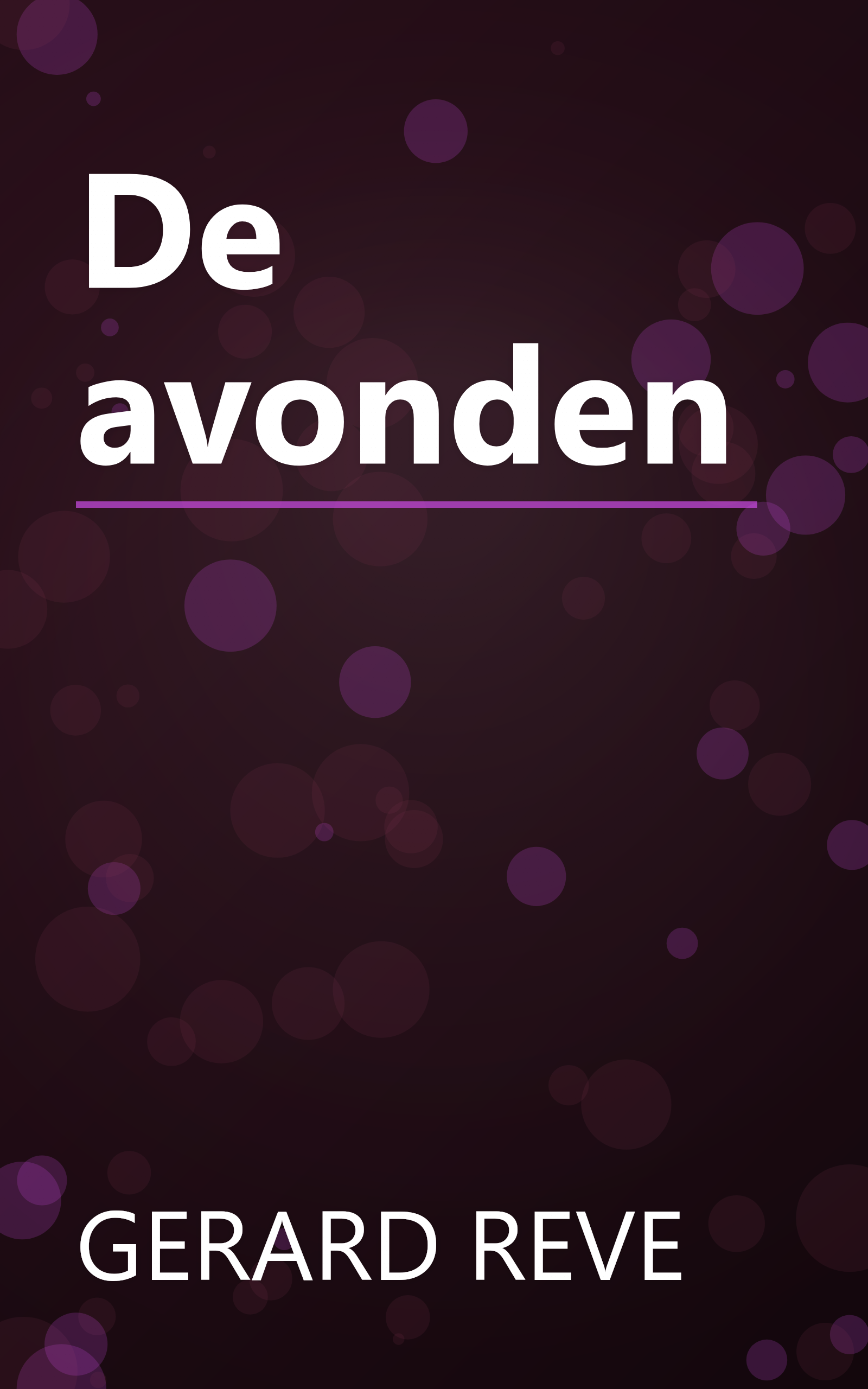 De avonden book cover