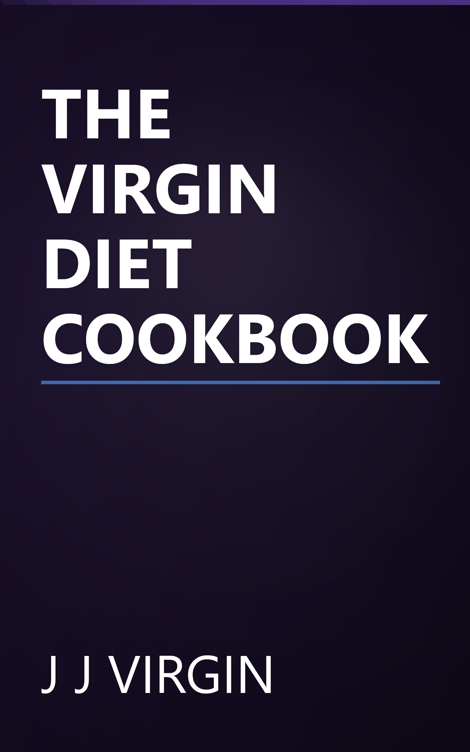 THE VIRGIN DIET COOKBOOK book cover
