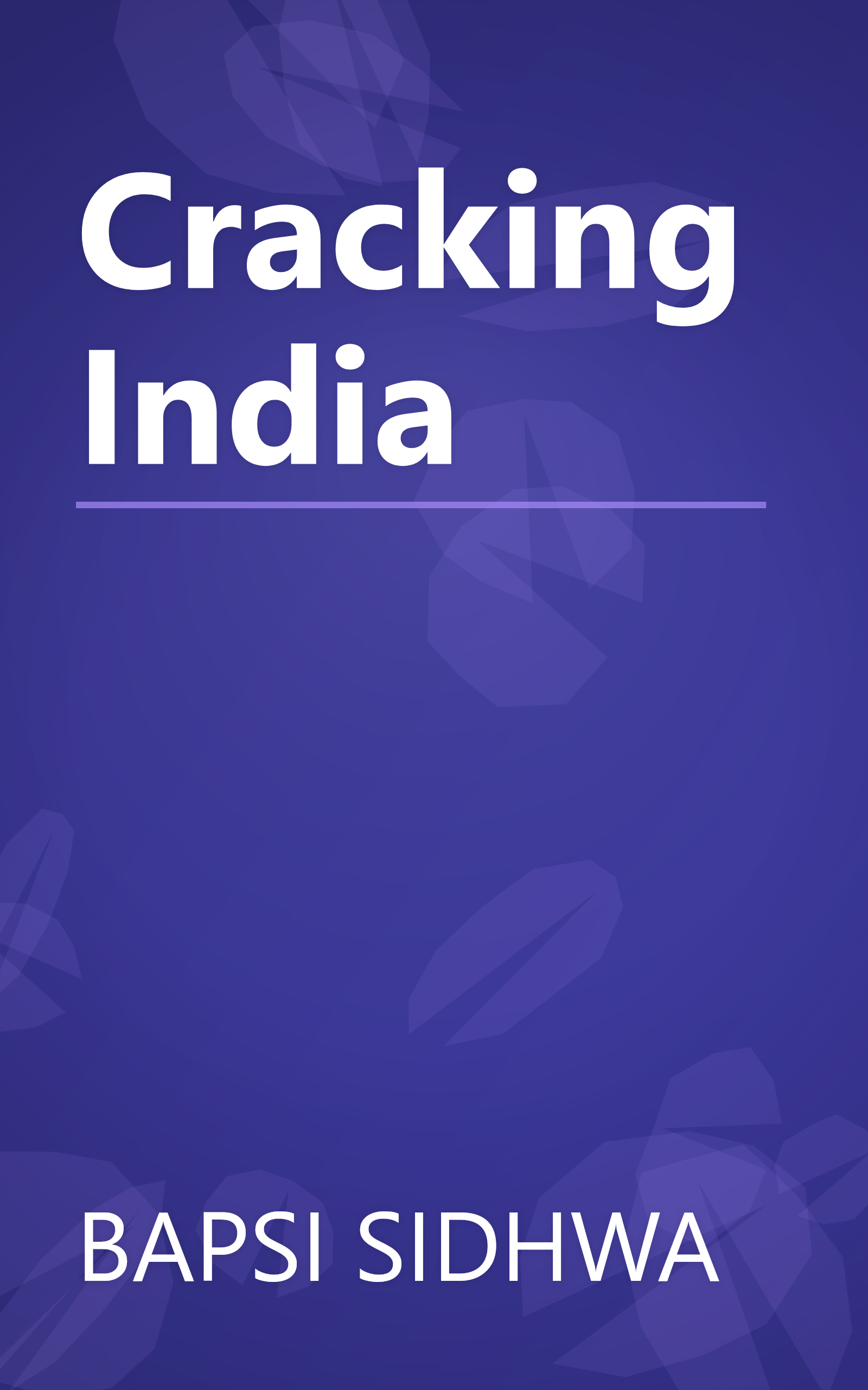 Cracking India book cover