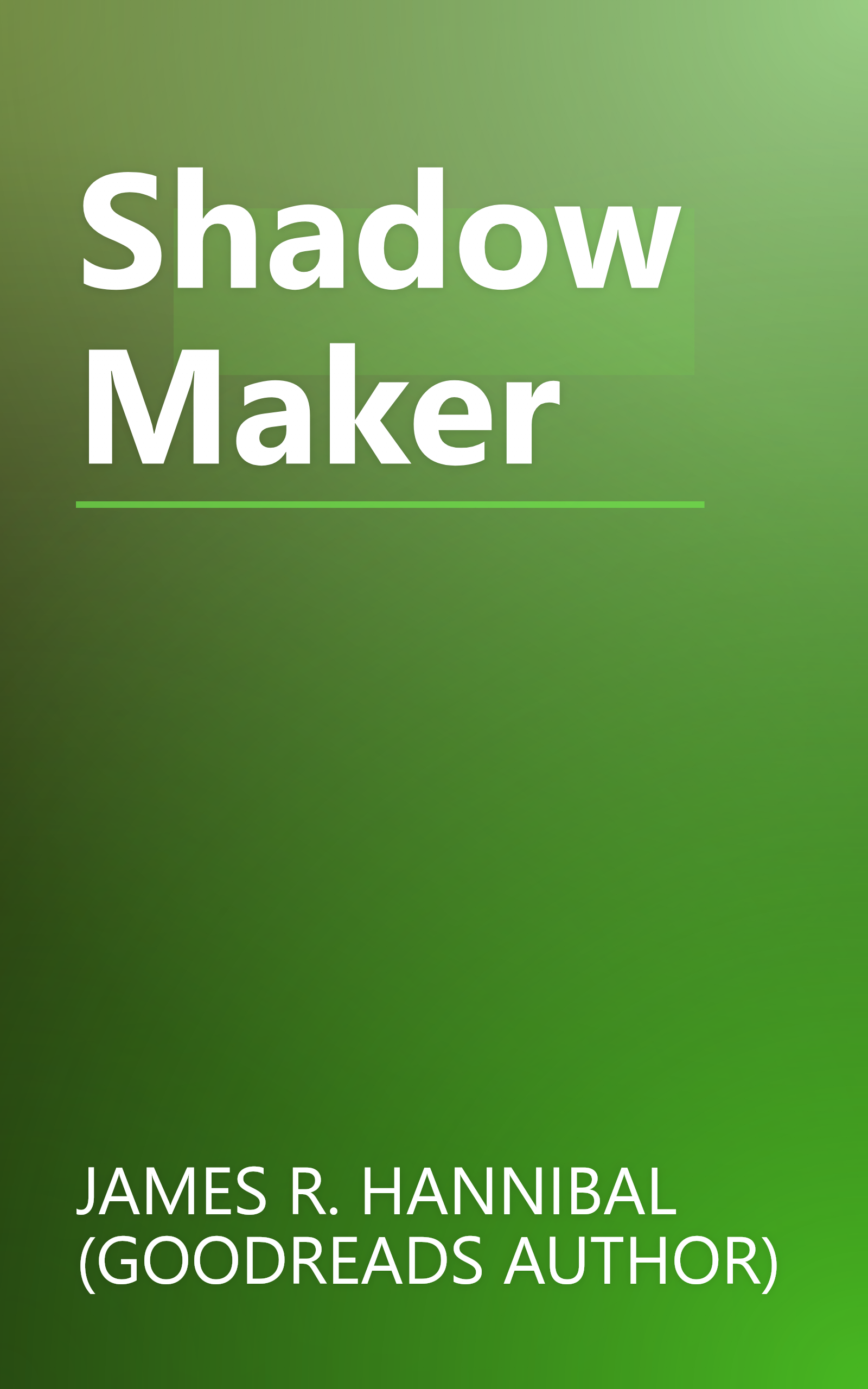 Shadow Maker book cover
