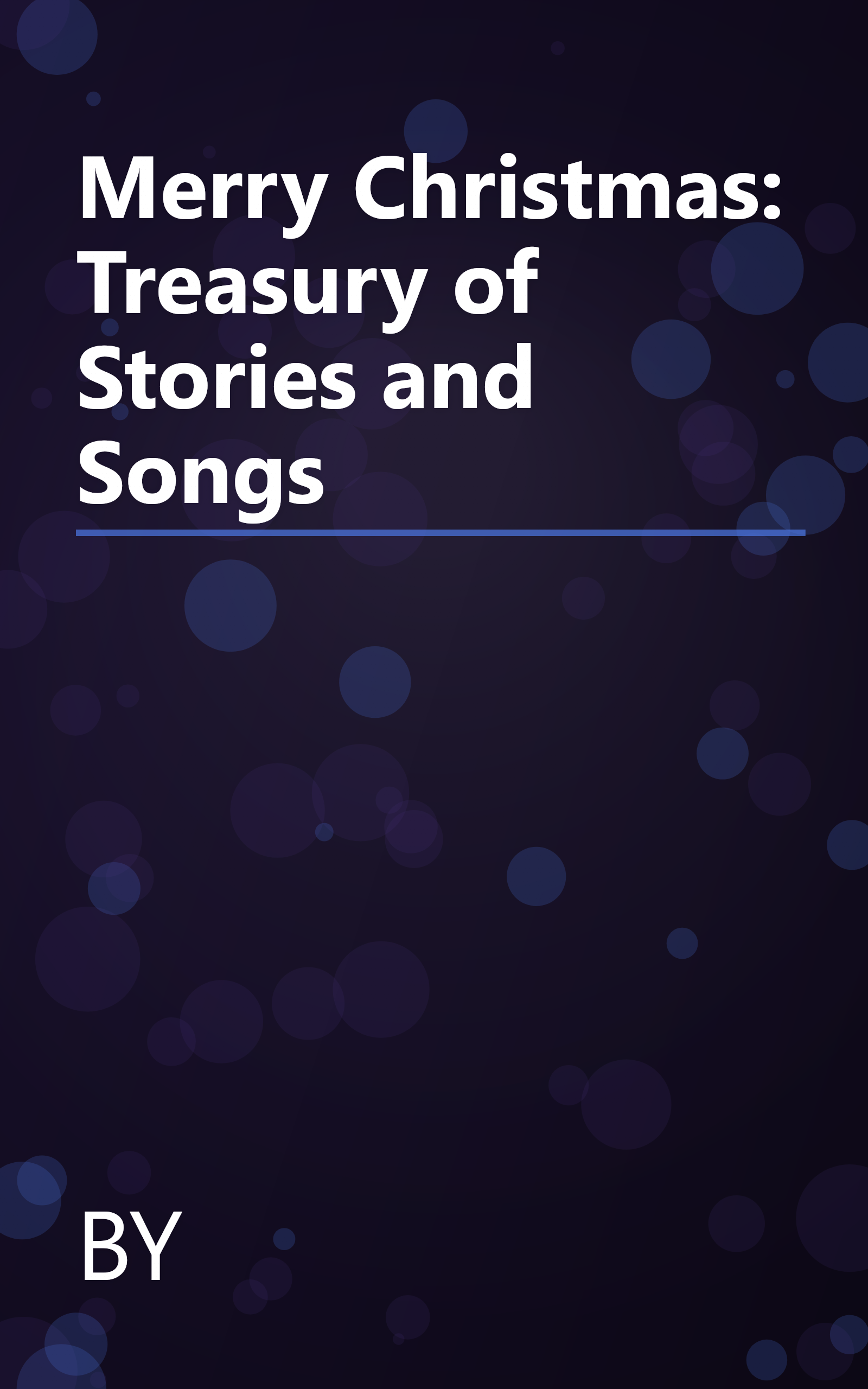 Merry Christmas: Treasury of Stories and Songs book cover