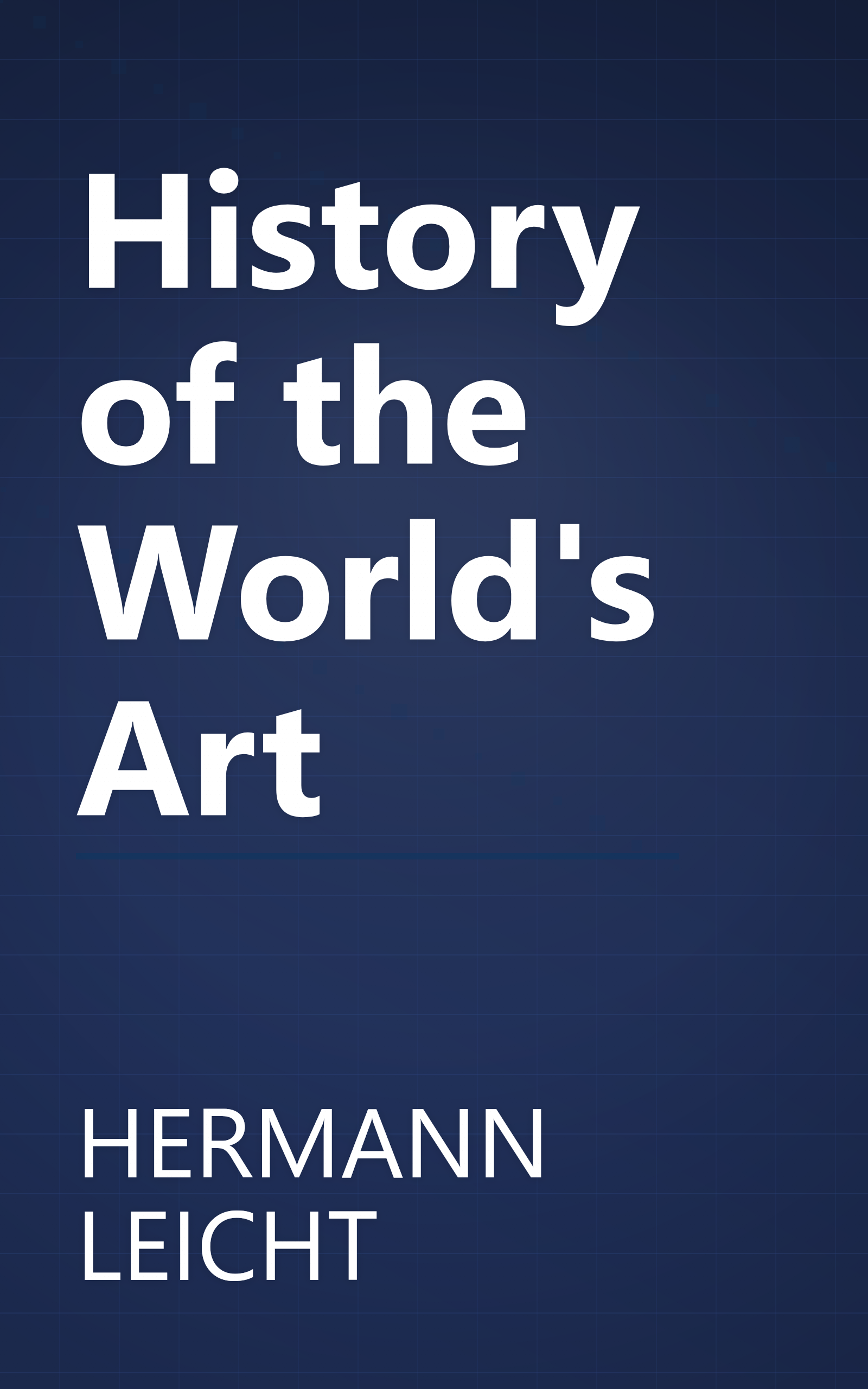 History of the World's Art book cover