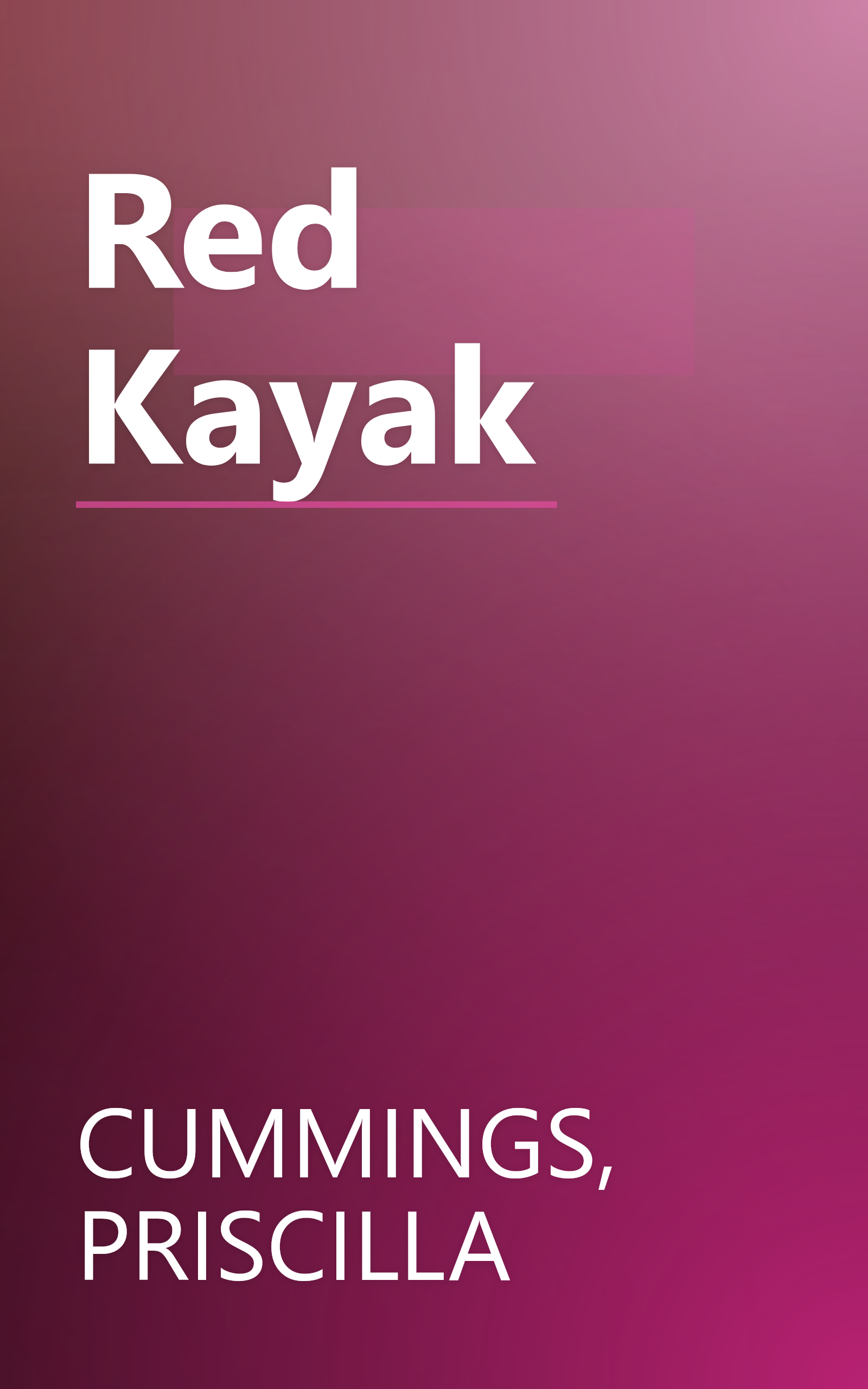 Red Kayak book cover