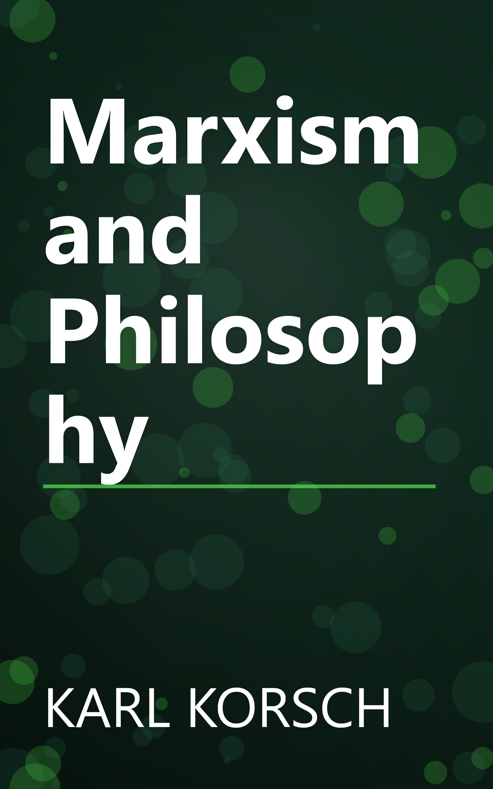 Marxism and Philosophy book cover