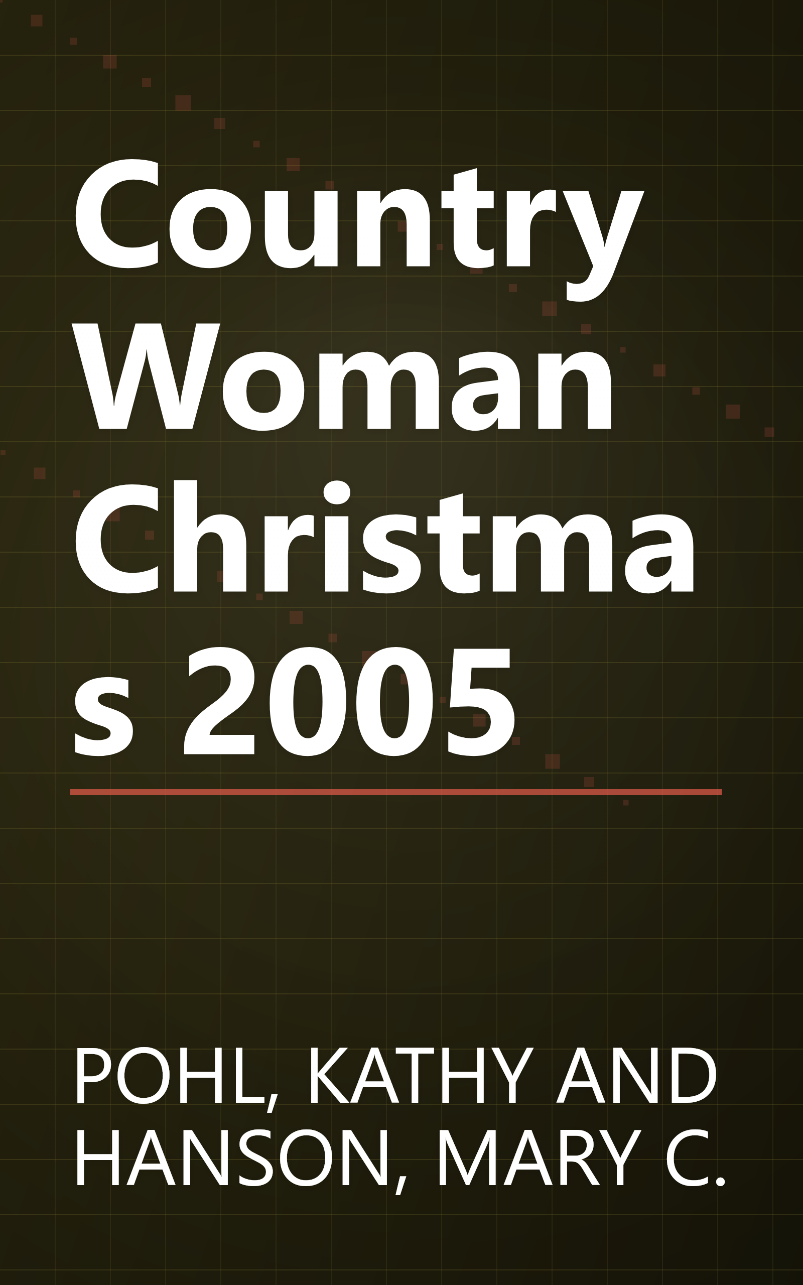 Country Woman Christmas 2005 book cover
