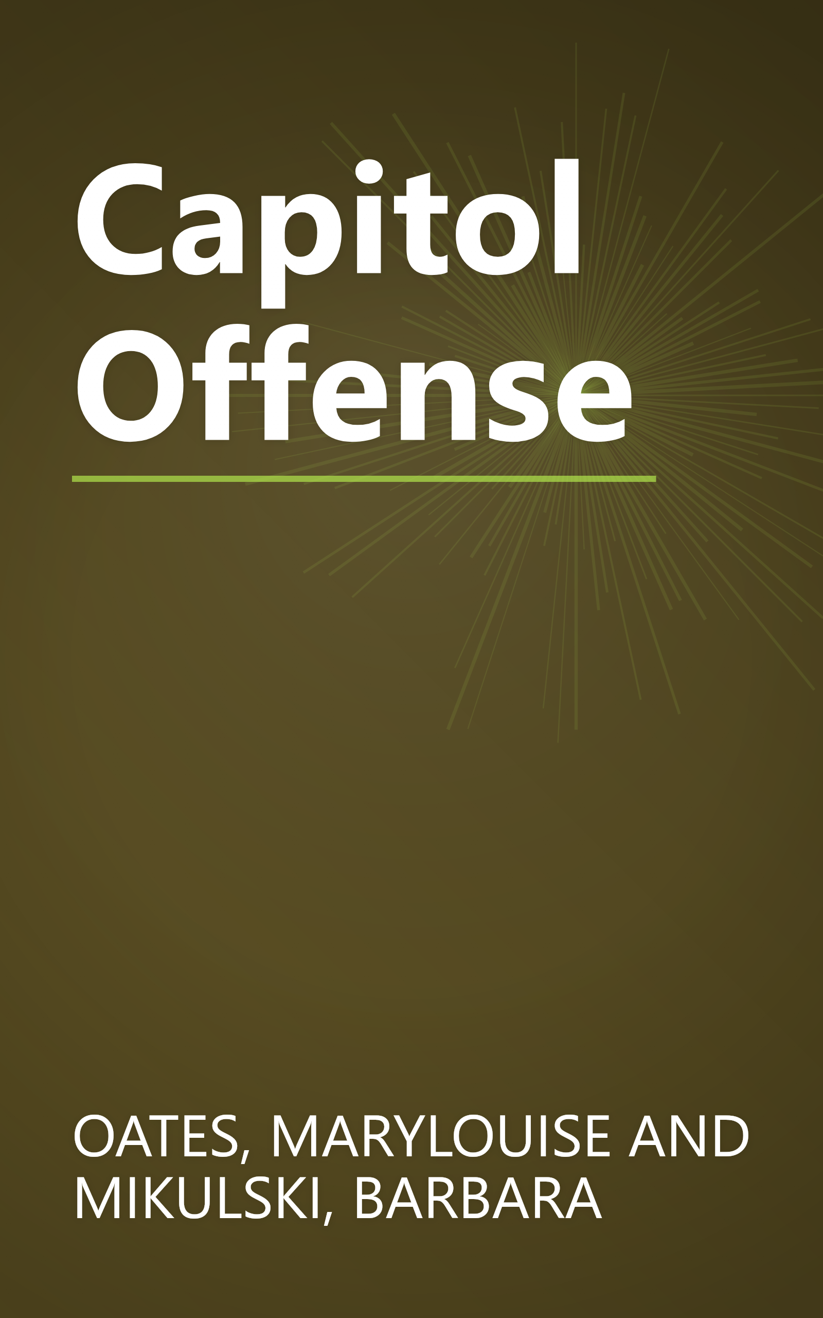 Capitol Offense book cover