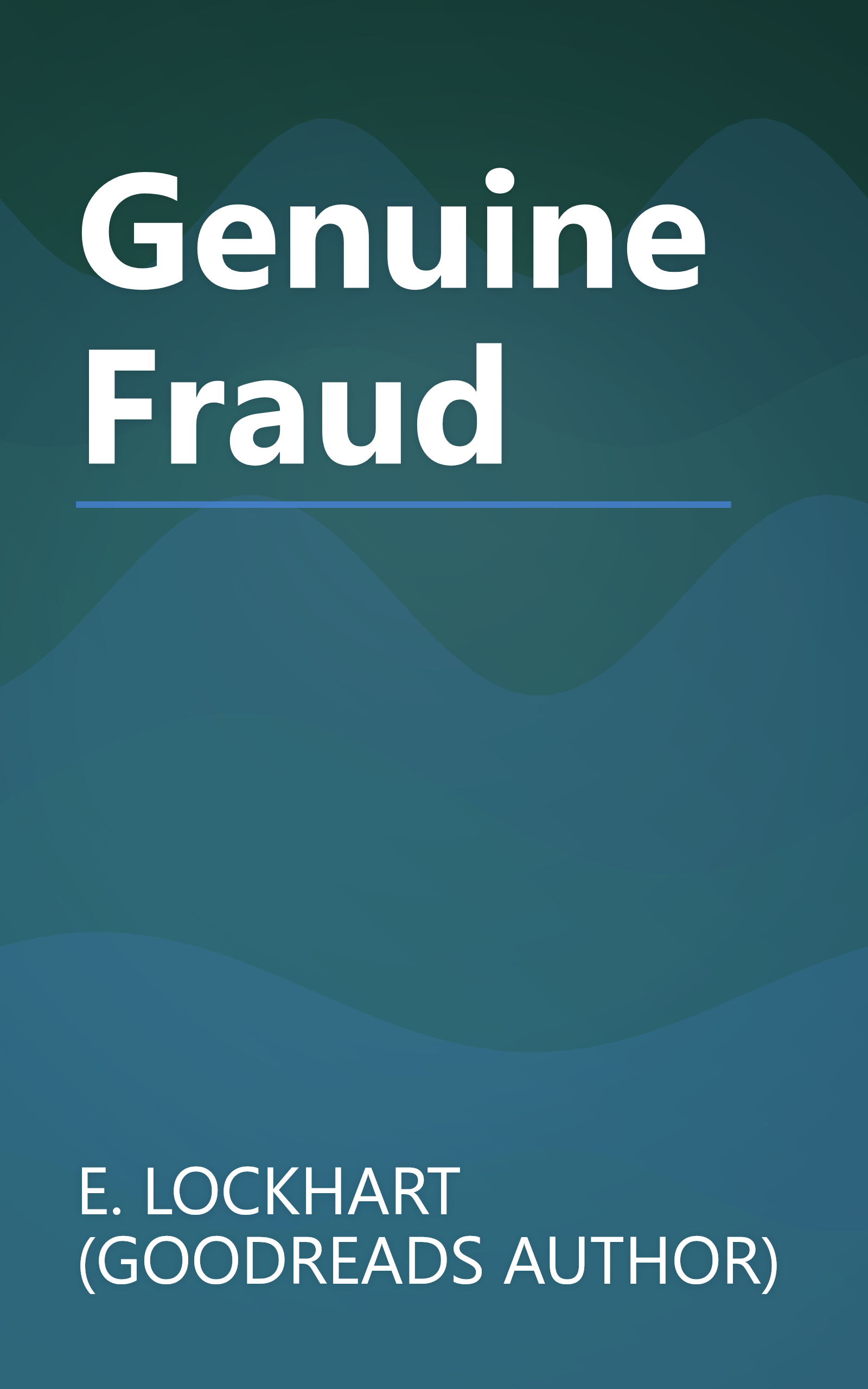 Genuine Fraud book cover