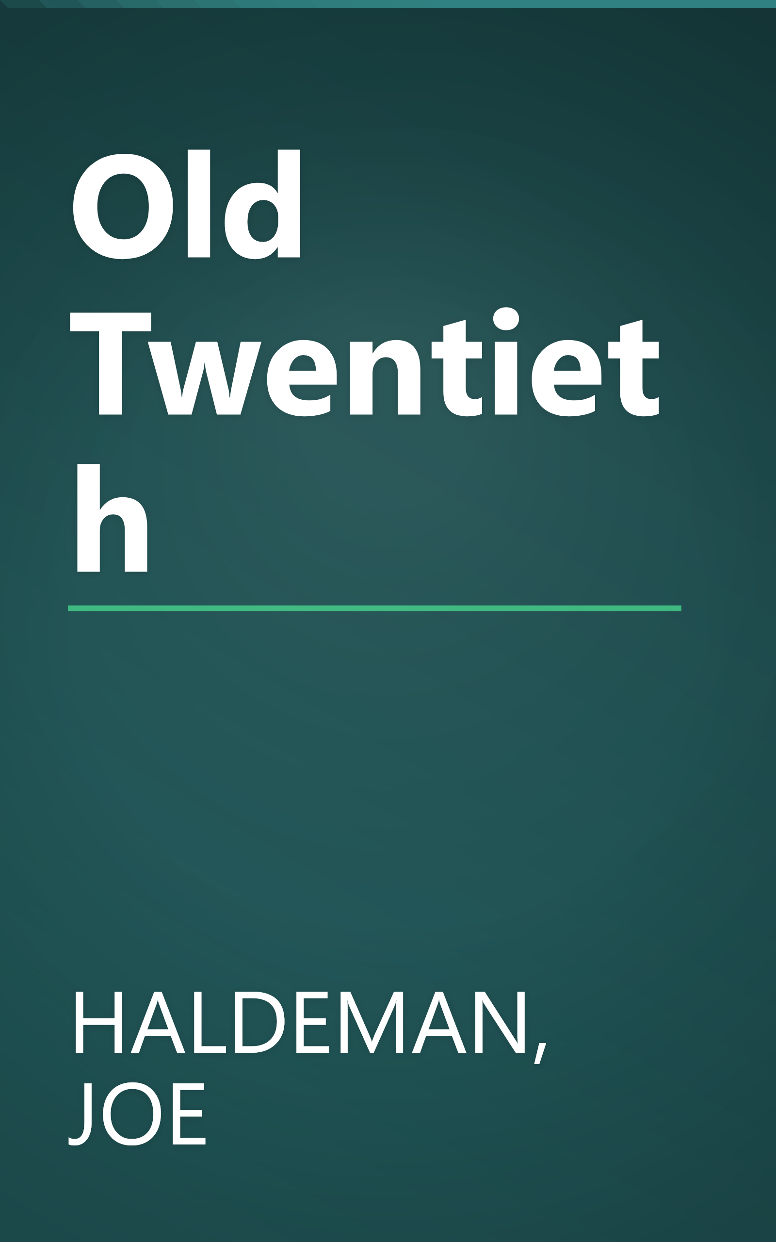 Old Twentieth book cover