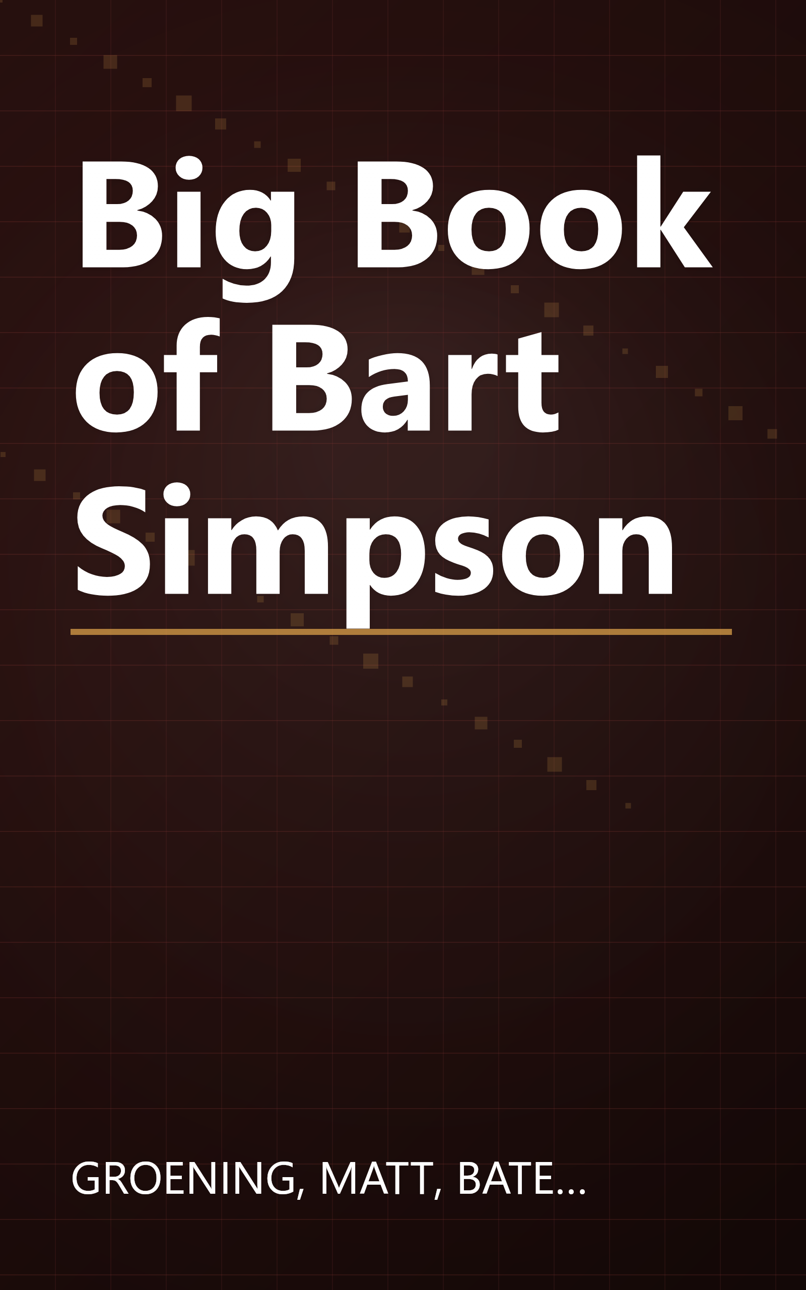 Big Book of Bart Simpson book cover