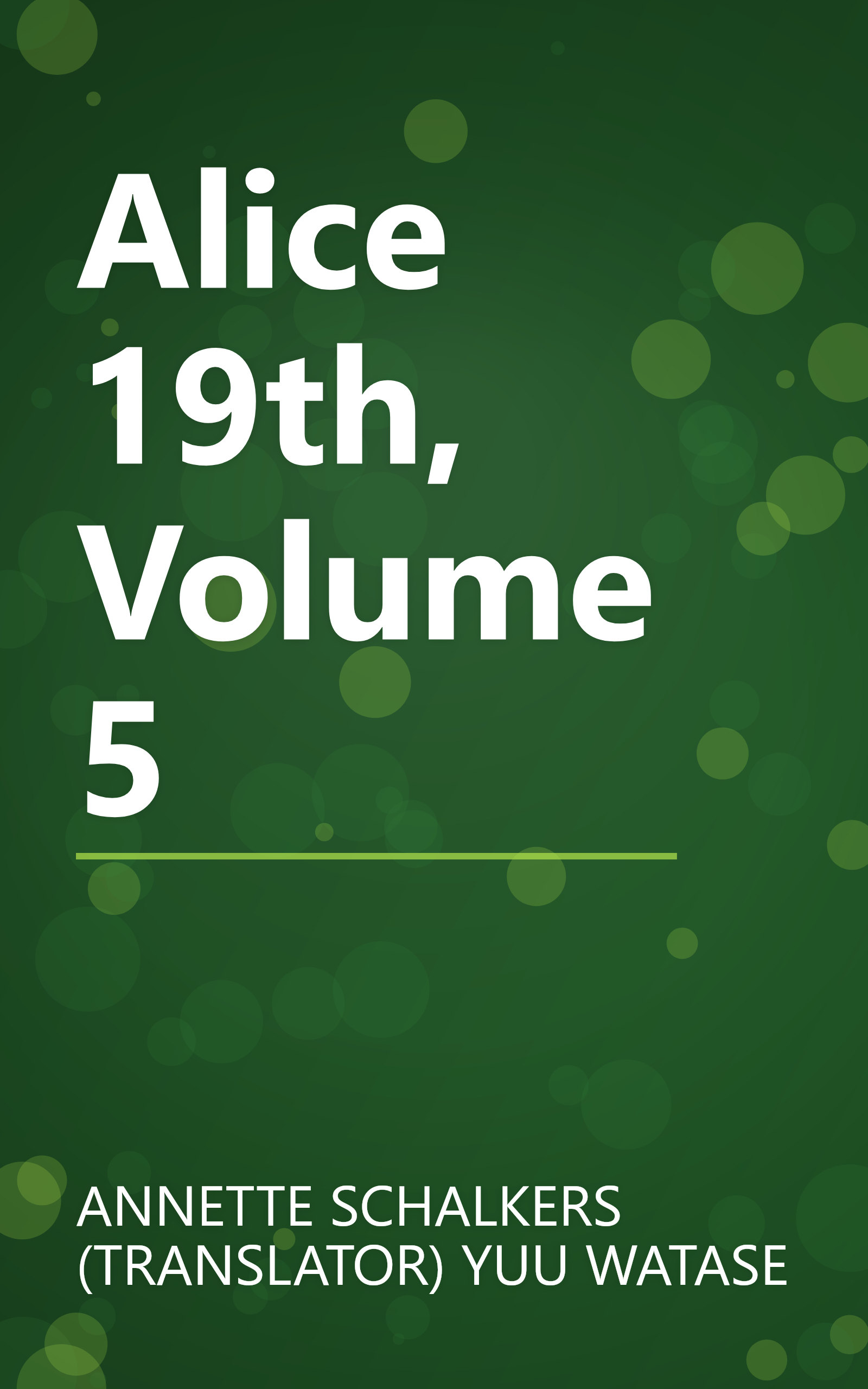 Alice 19th, Volume 5 book cover