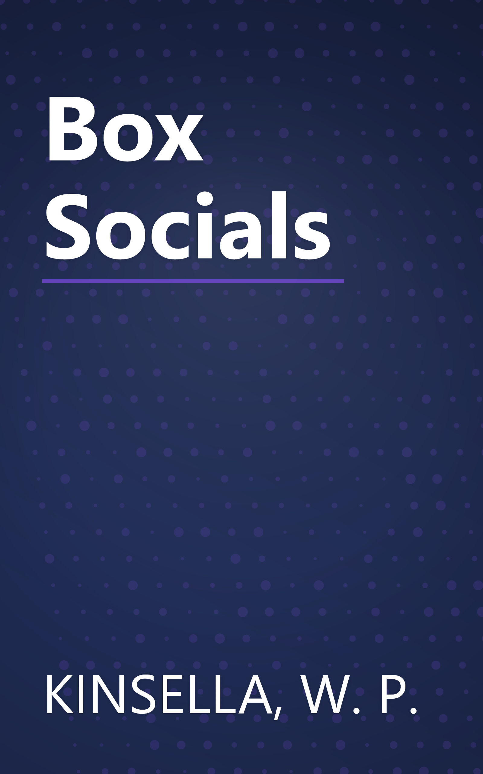 Box Socials book cover