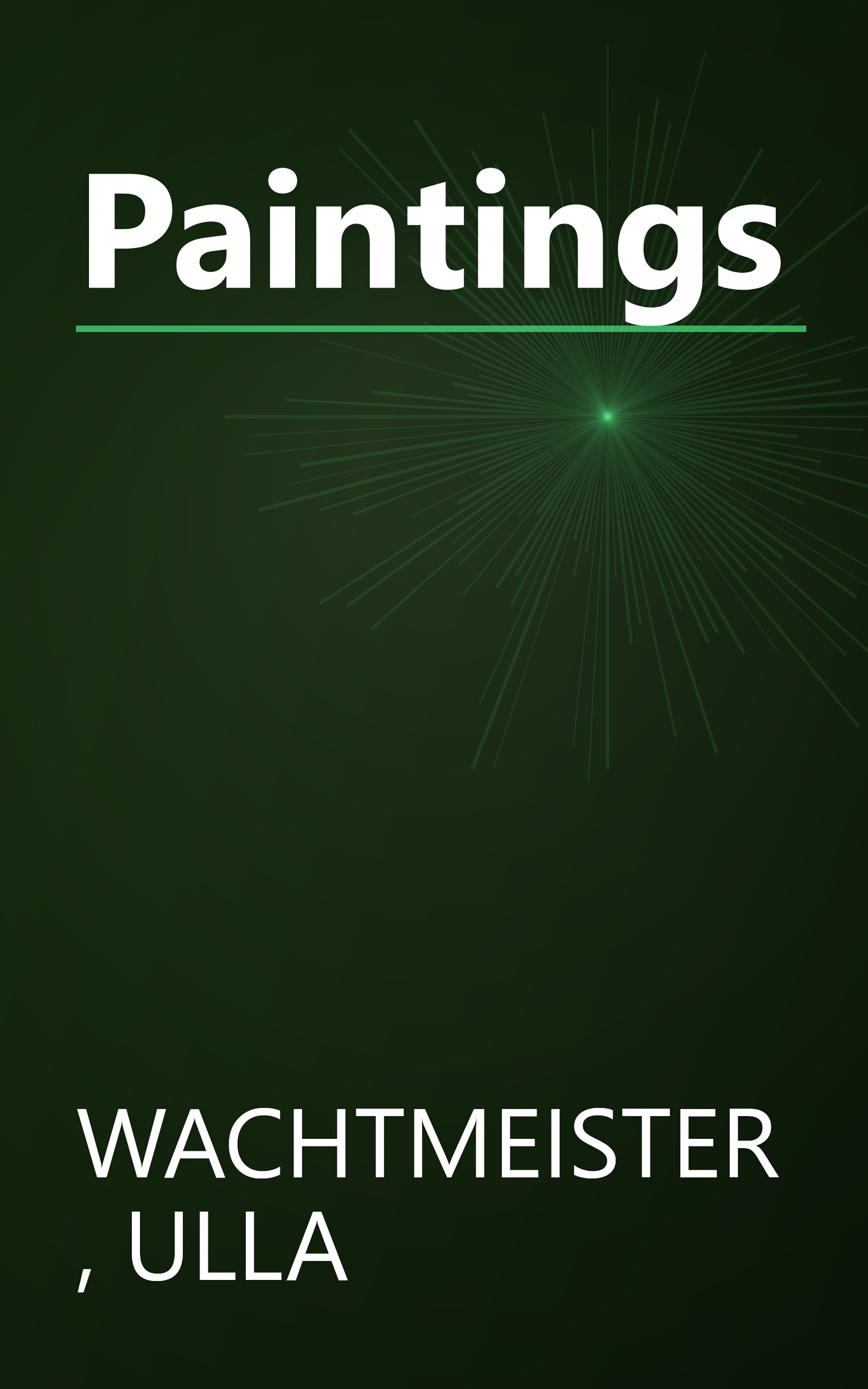 Paintings book cover