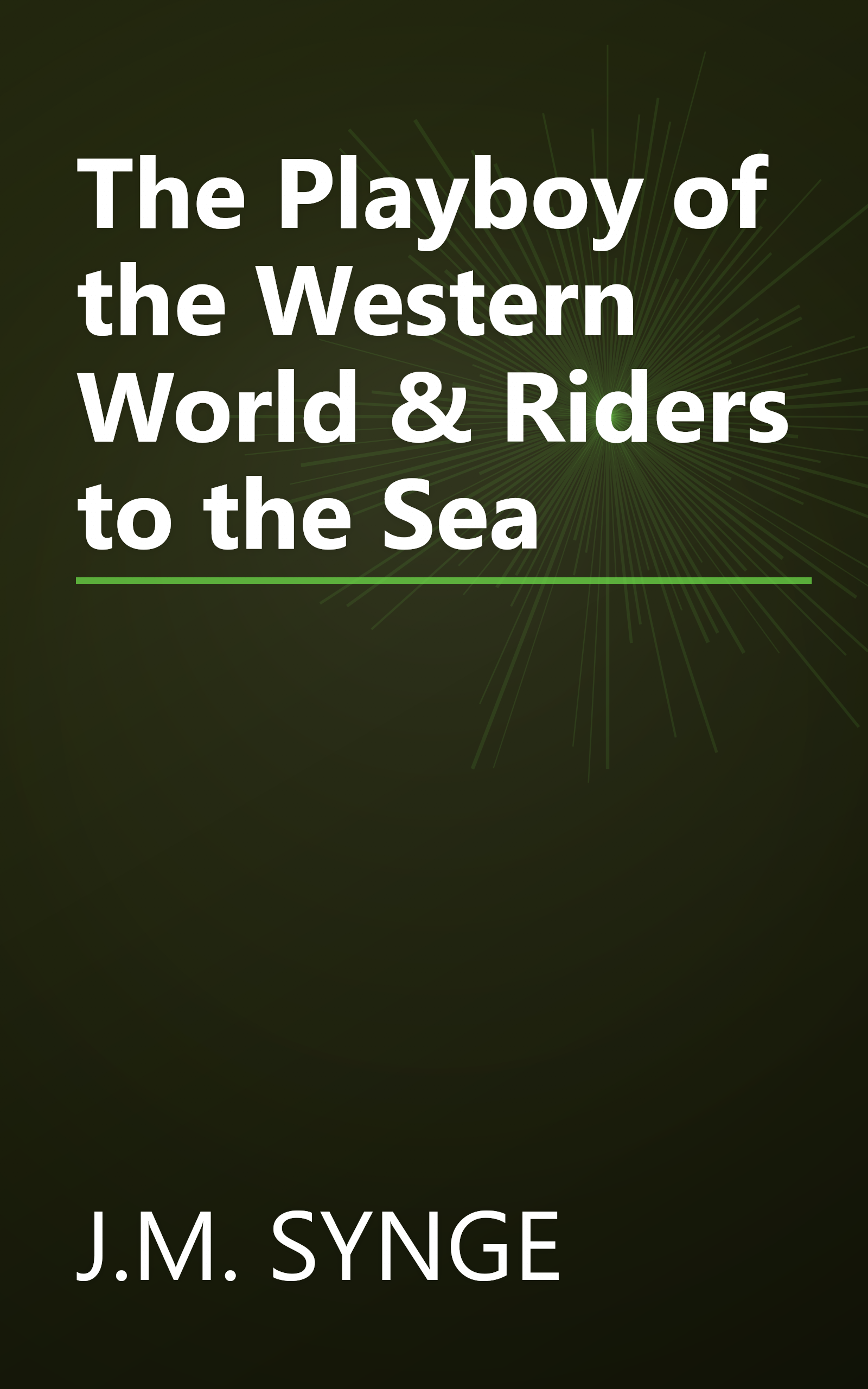 The Playboy of the Western World & Riders to the Sea book cover