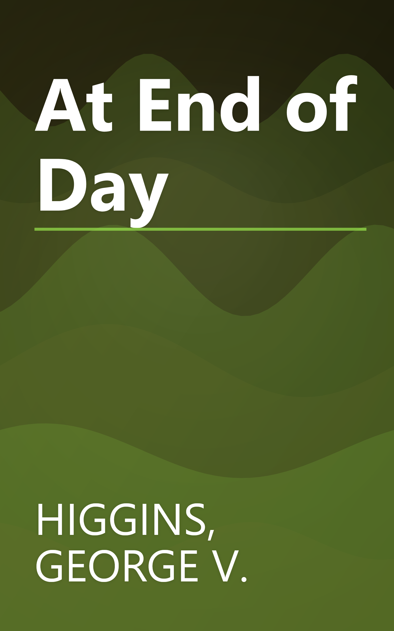 At End of Day book cover