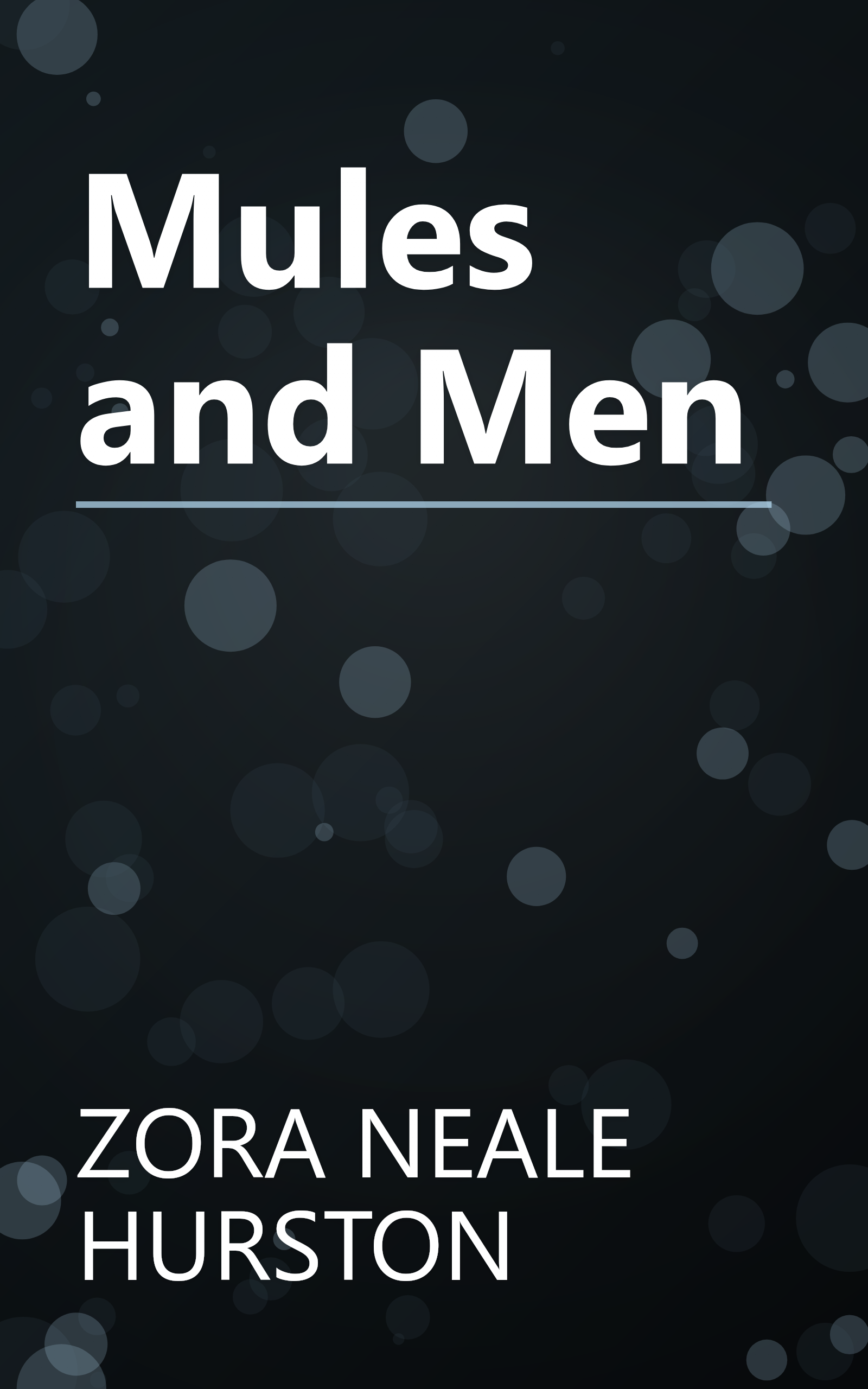 Mules and Men book cover