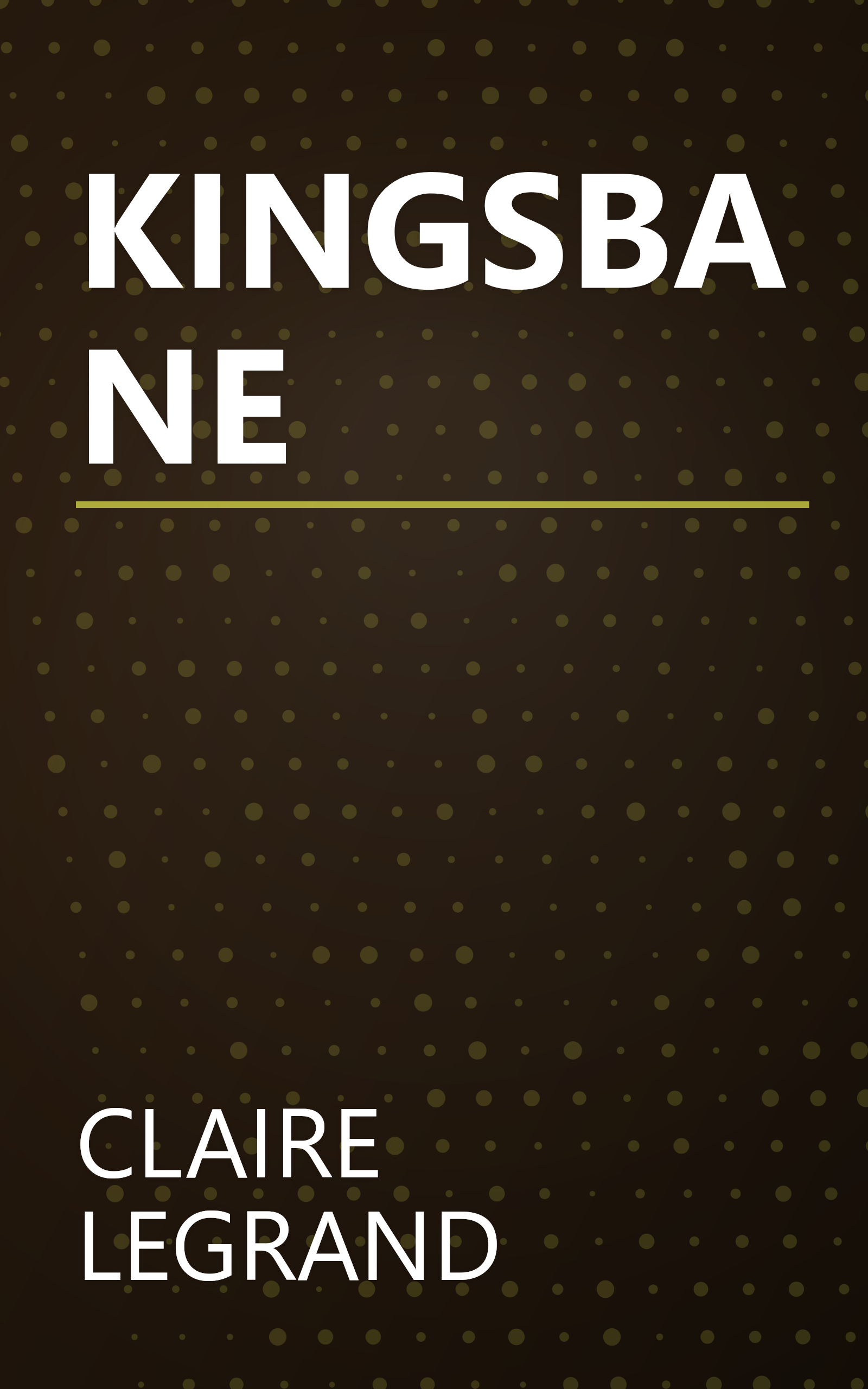 KINGSBANE book cover