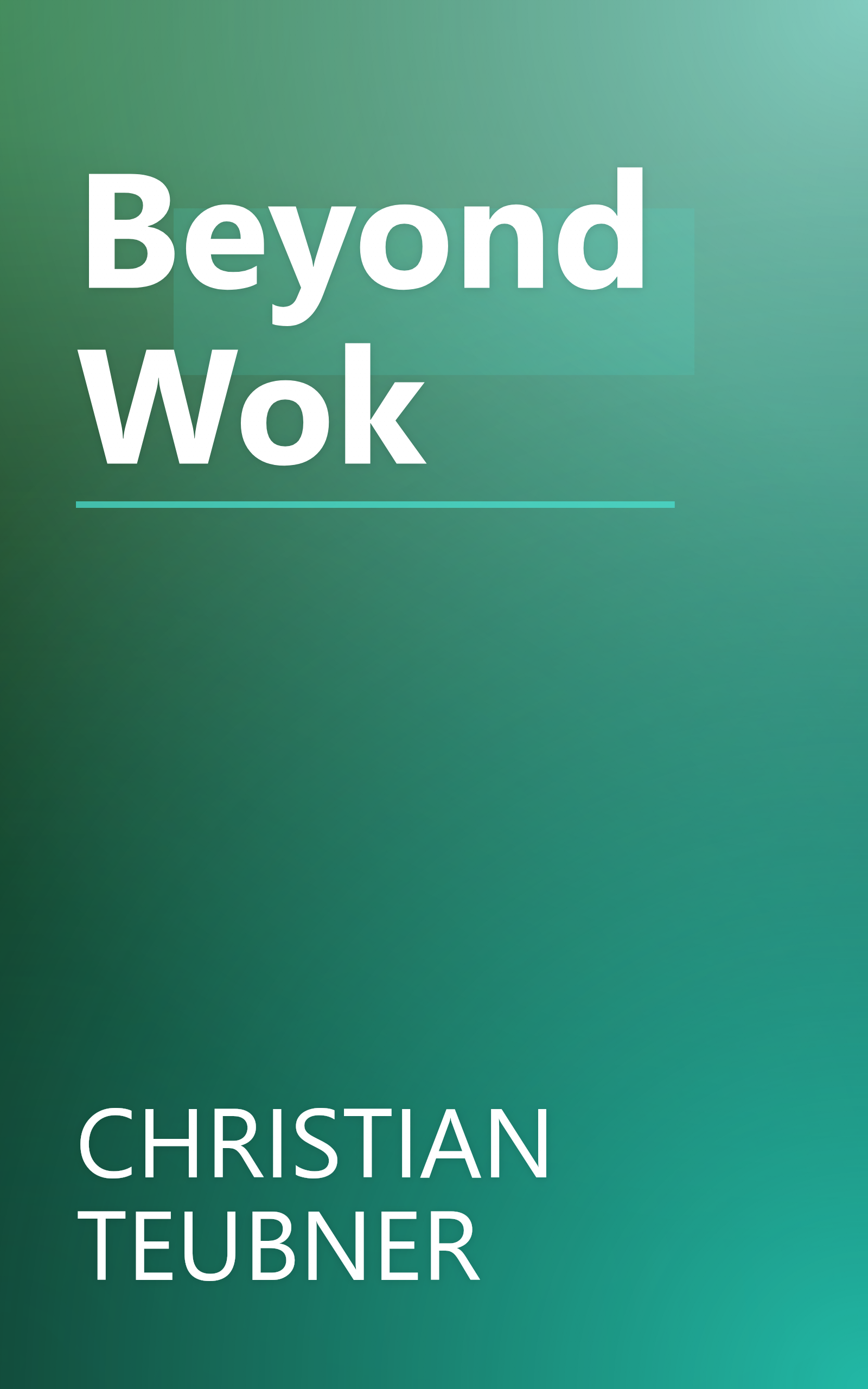 Beyond Wok book cover