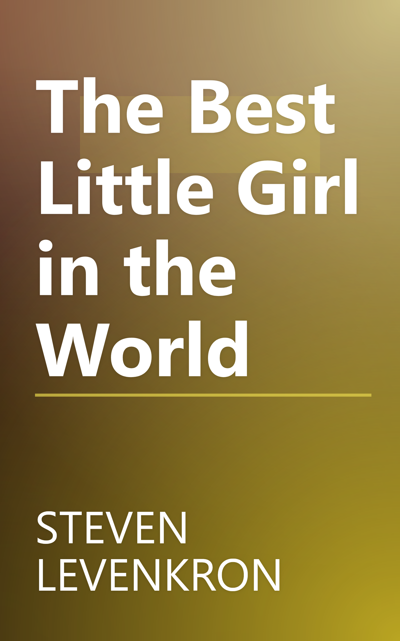 The Best Little Girl in the World book cover