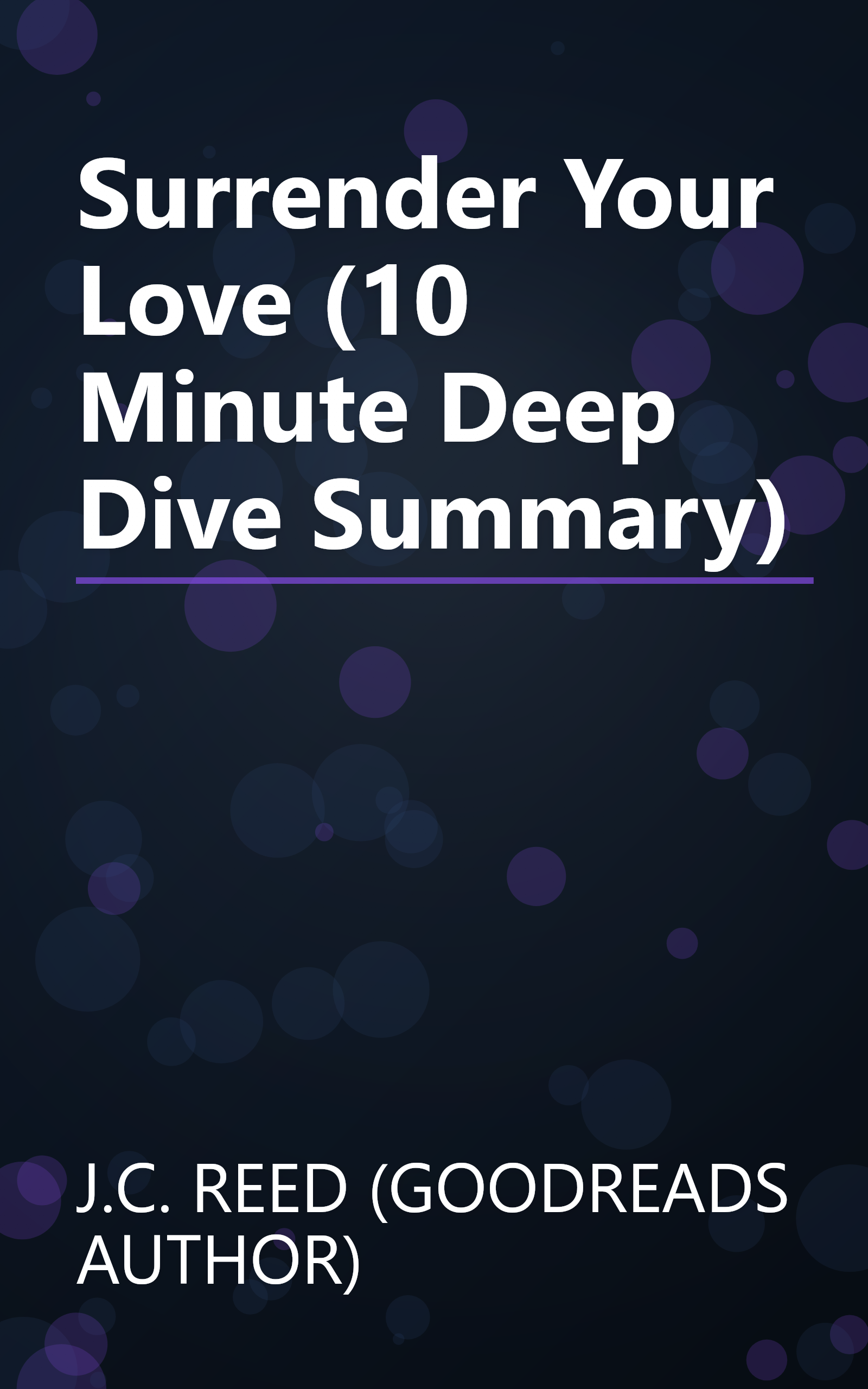 Surrender Your Love (10 Minute   Deep Dive Summary) book cover