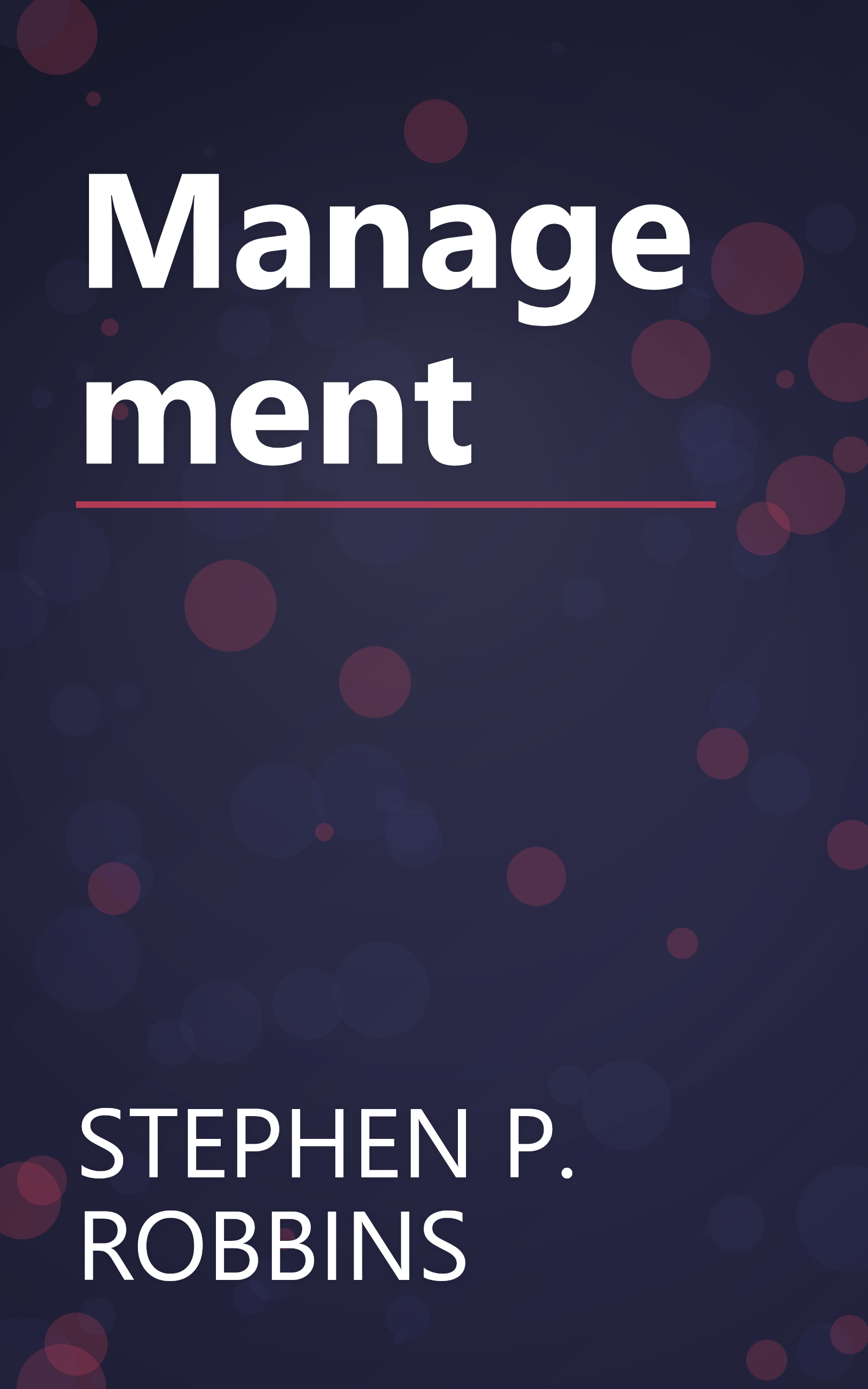 Management book cover
