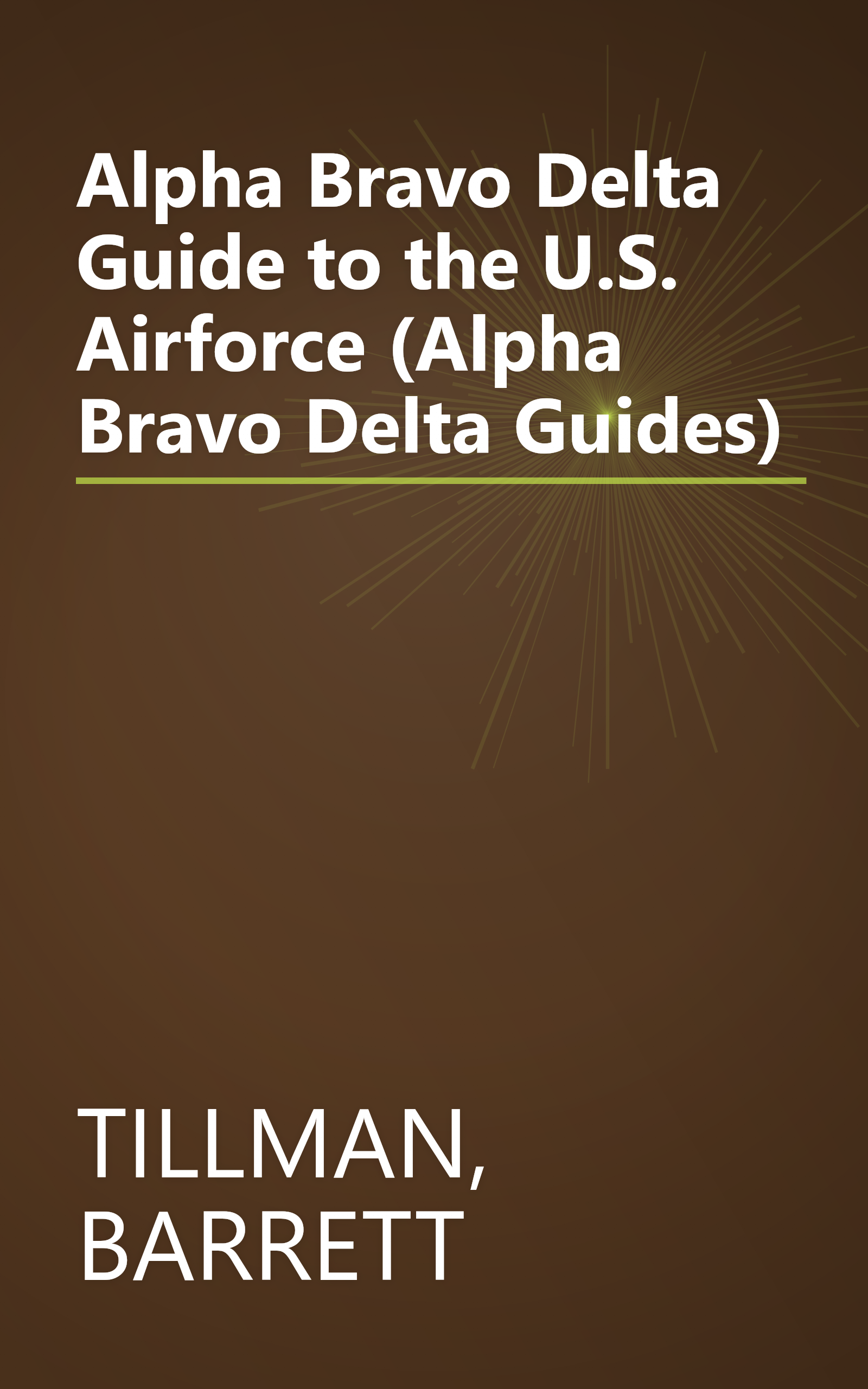 Alpha Bravo Delta Guide to the U.S. Airforce (Alpha Bravo Delta Guides) book cover