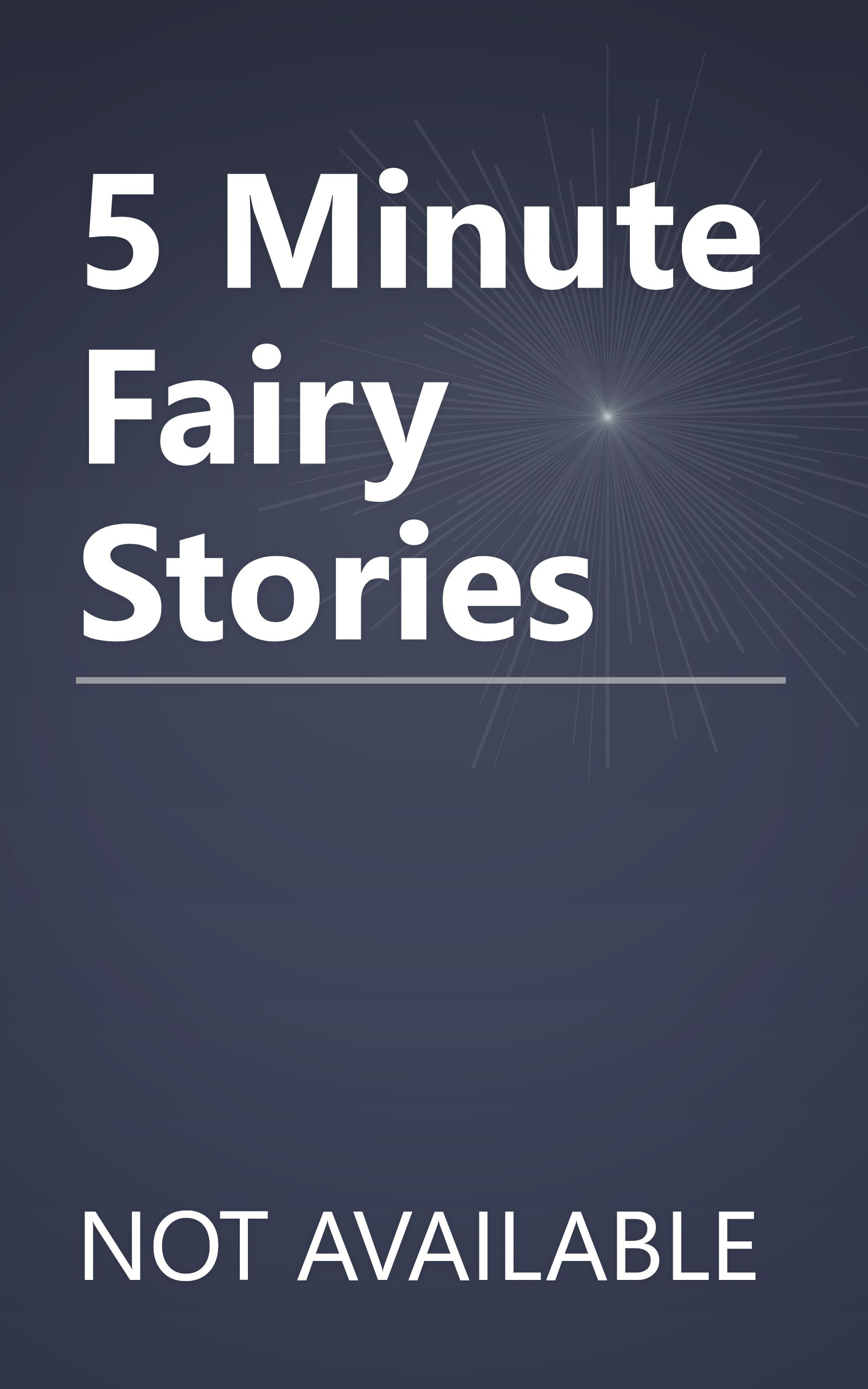 5 Minute Fairy Stories book cover