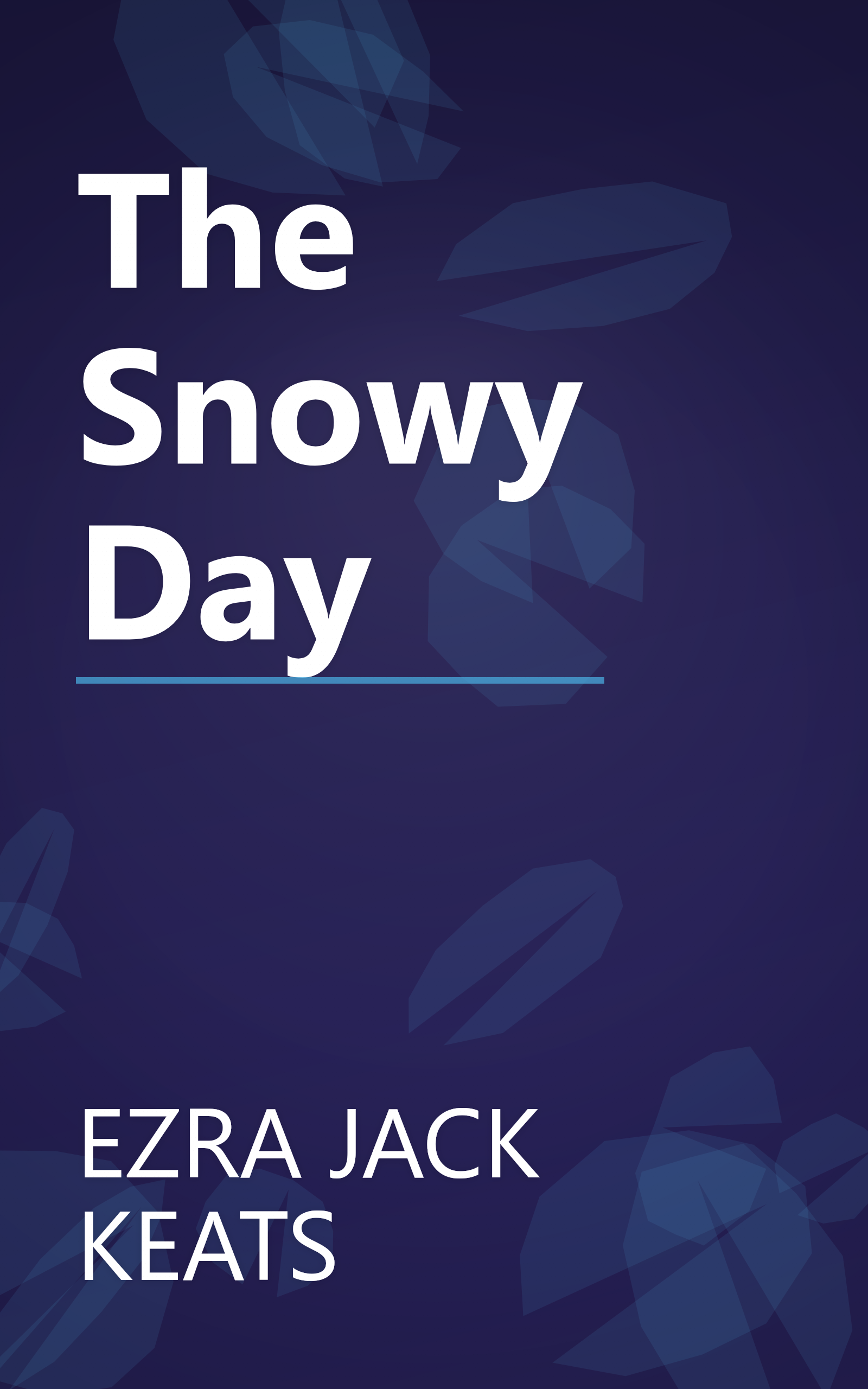 The Snowy Day book cover