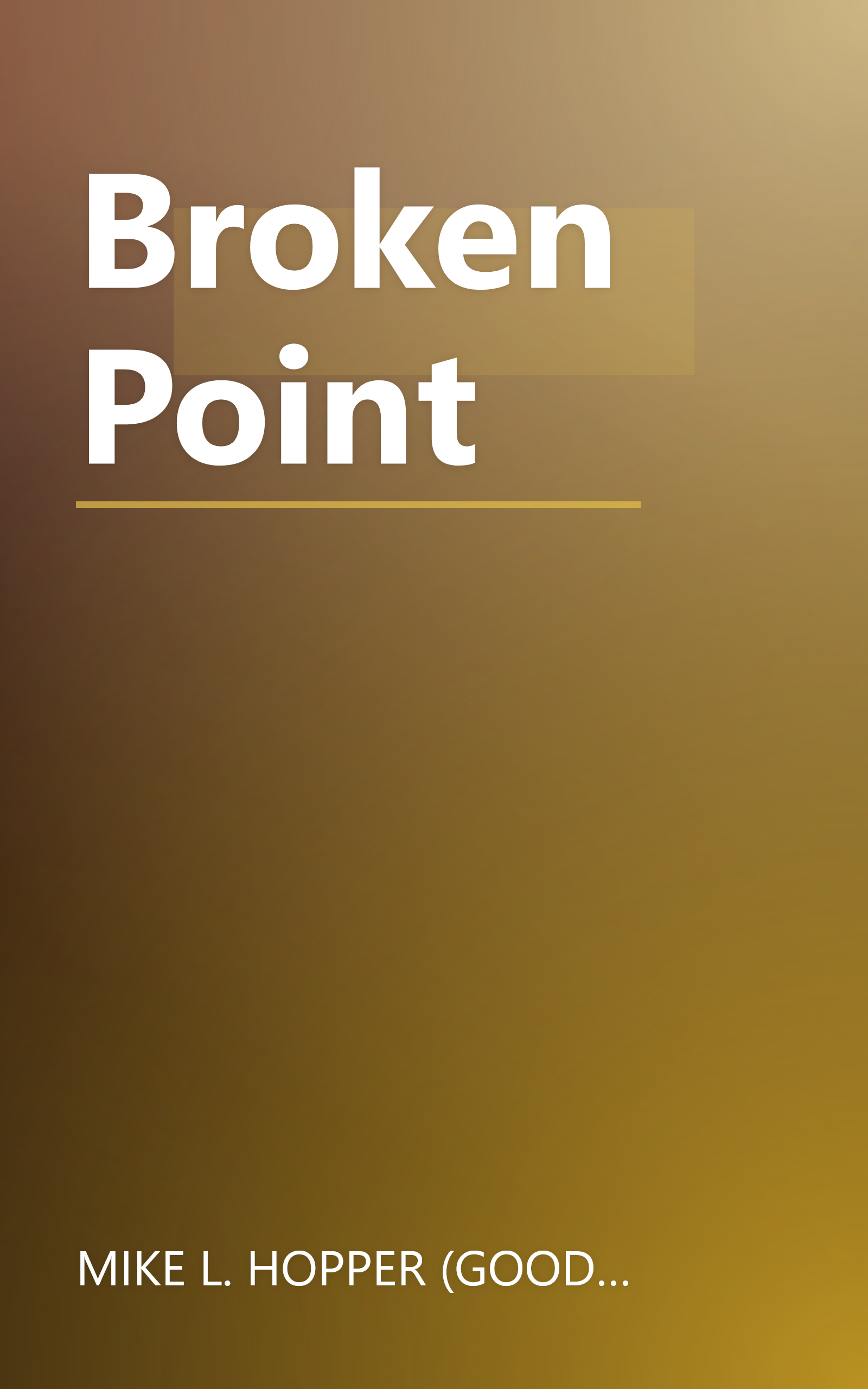 Broken Point book cover