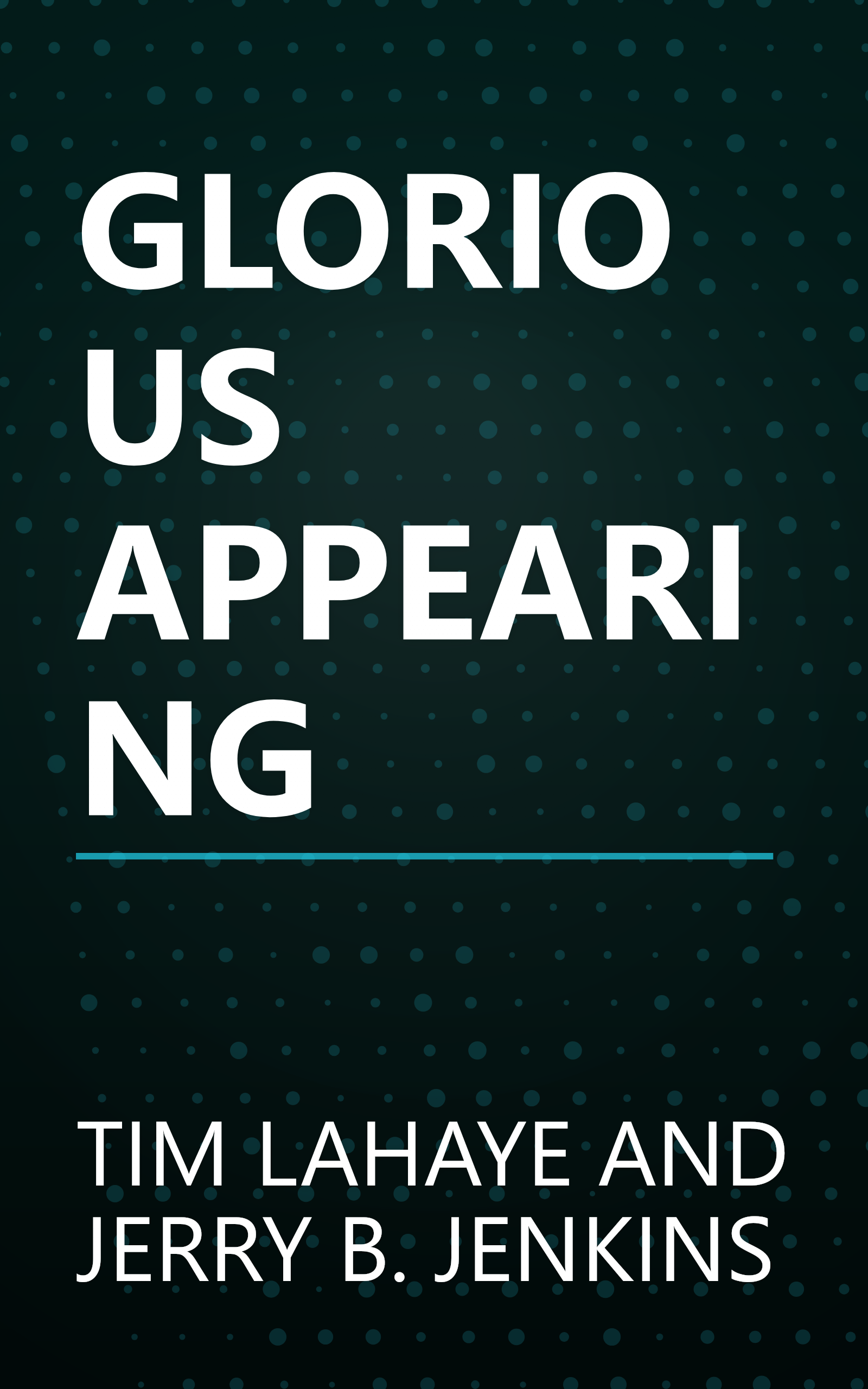 GLORIOUS APPEARING book cover