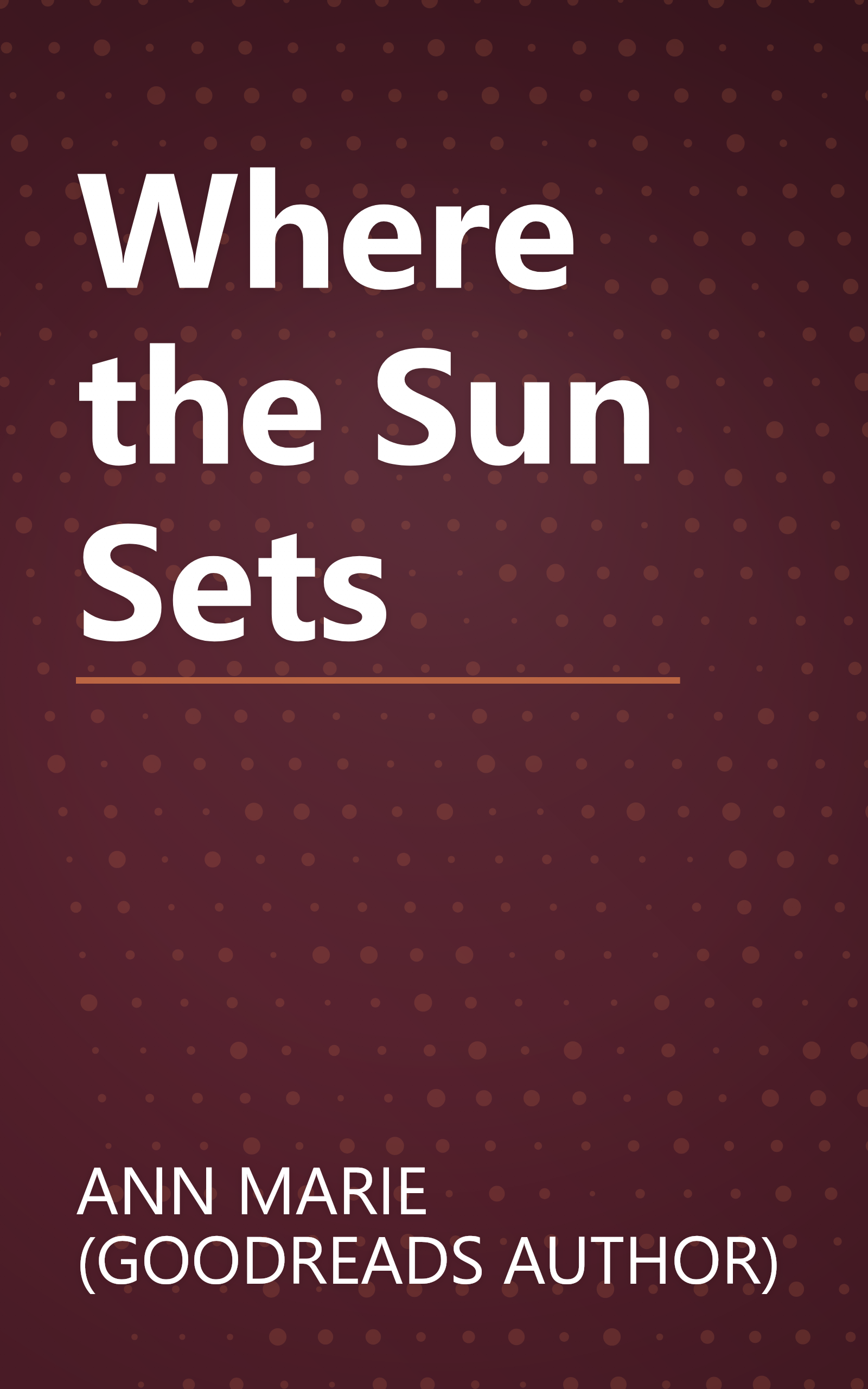 Where the Sun Sets book cover