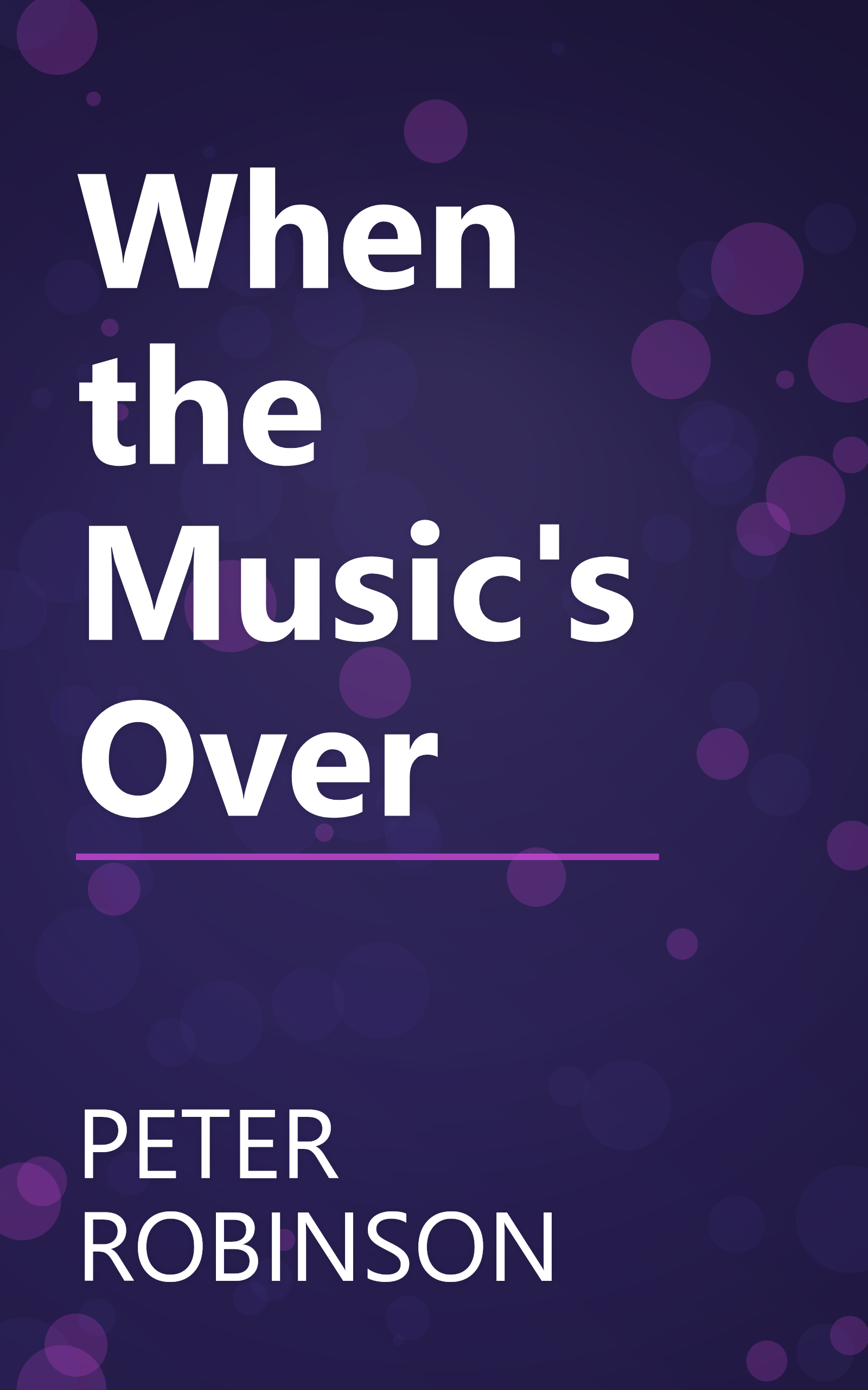 When the Music's Over book cover
